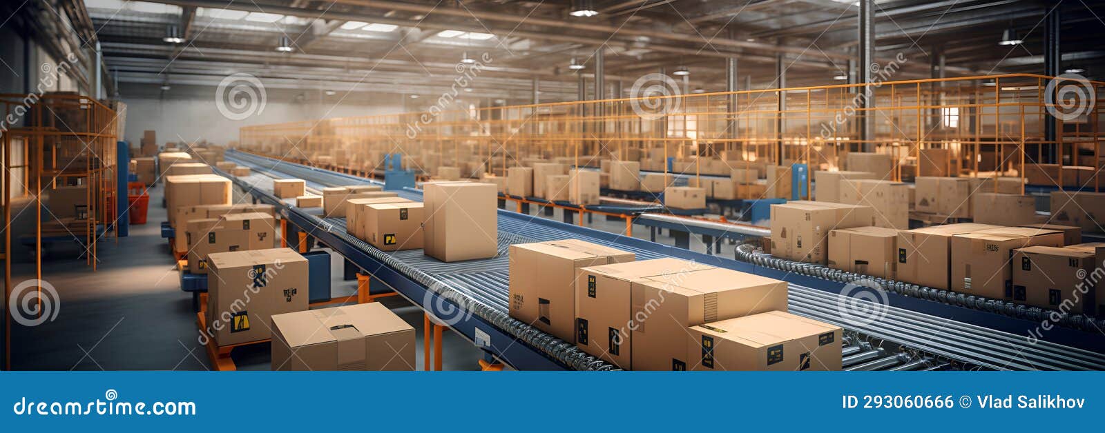 Warehouse, Package Shipment, Freight Transportation and Delivery ...