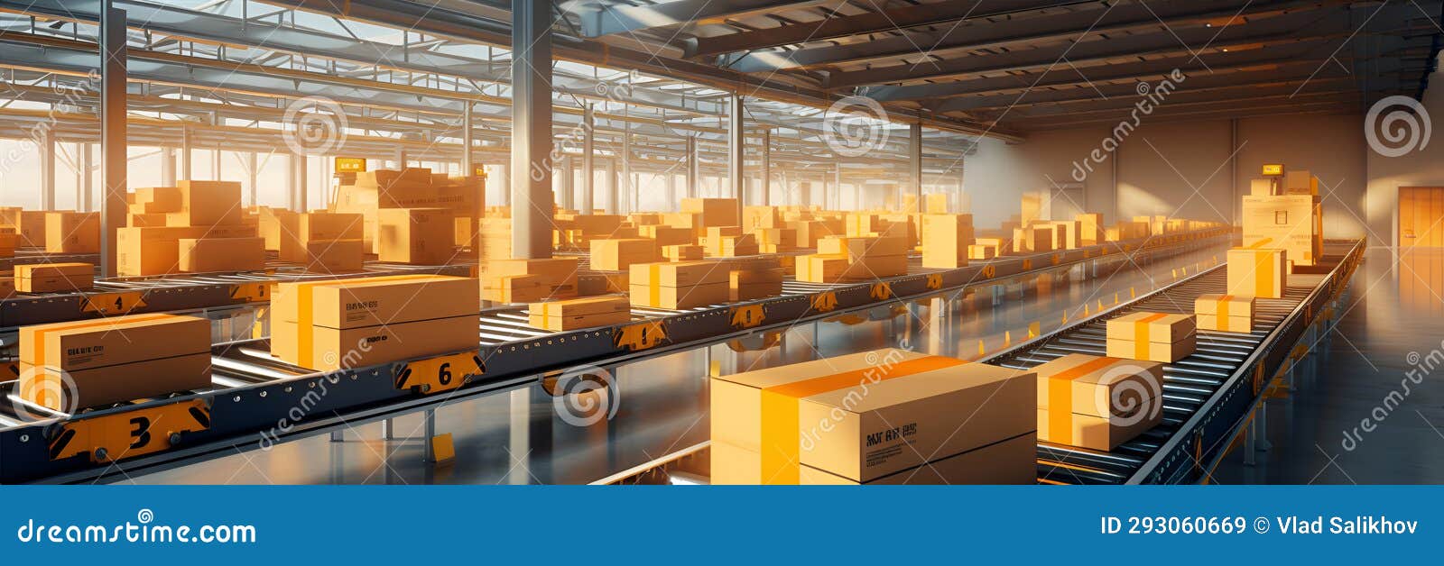 Warehouse, Package Shipment, Freight Transportation and Delivery ...