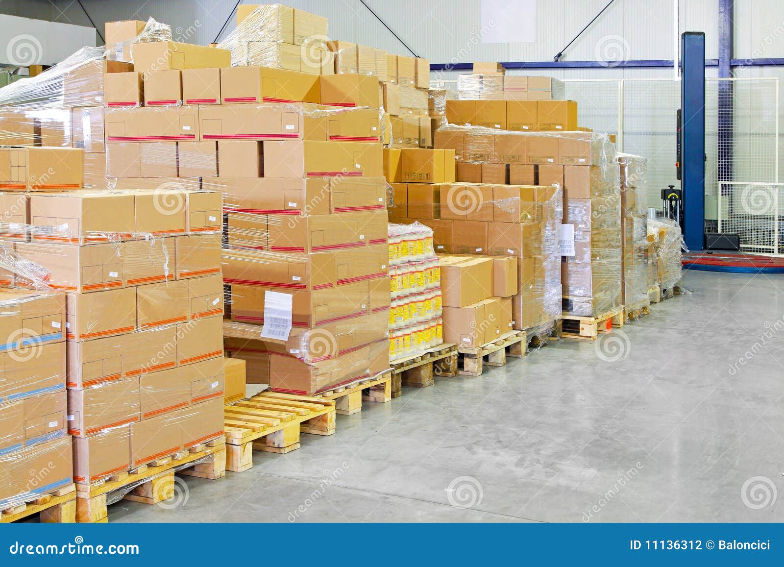 Warehouse Packages Stock Photography - Image: 11136312
