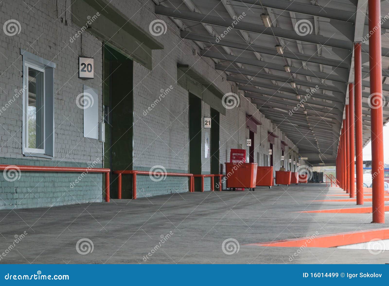 Warehouse platform stock image. Image of business, dirty - 16014499