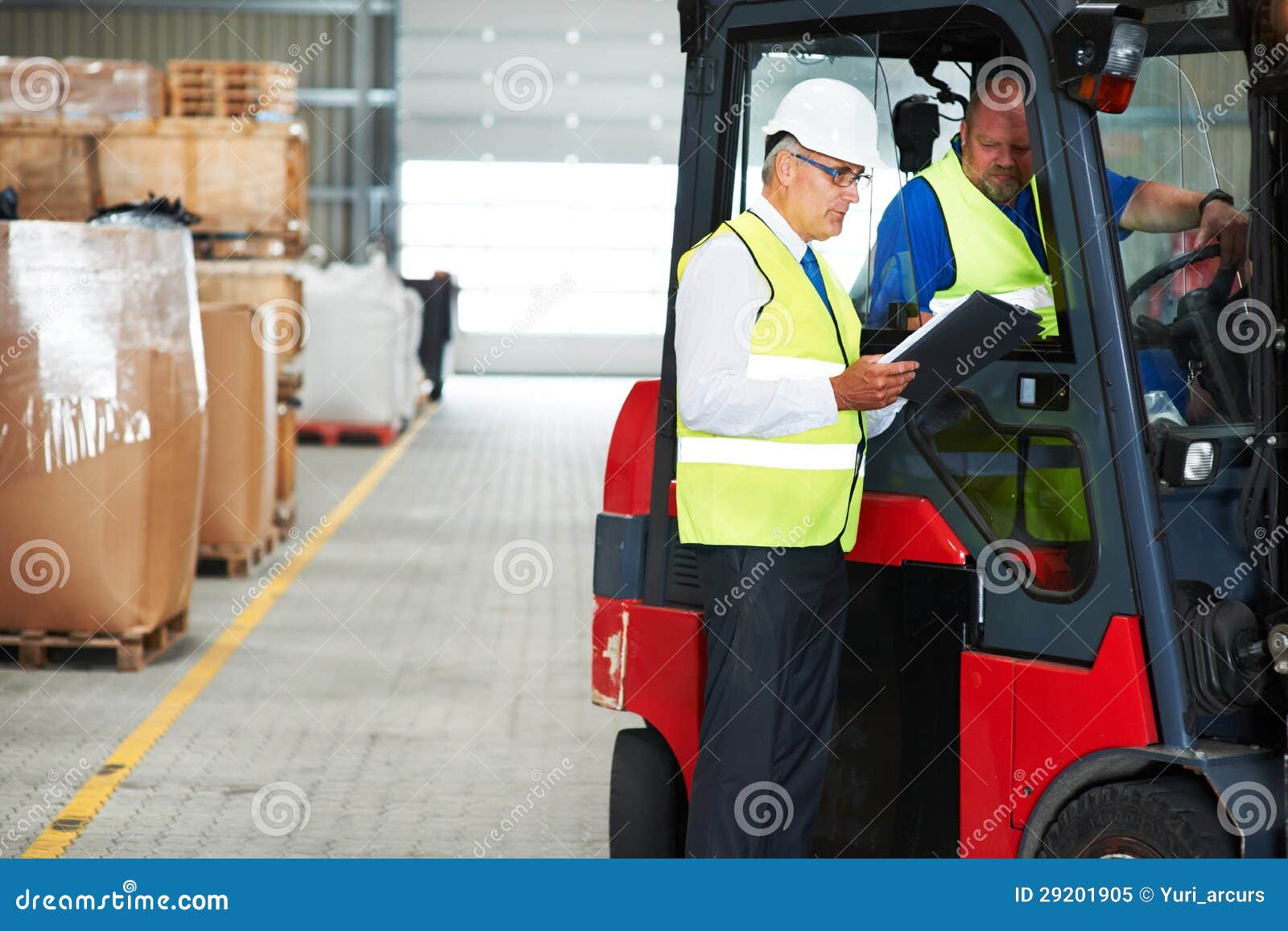 Warehouse police stock image. Image of logistic, discussion - 29201905