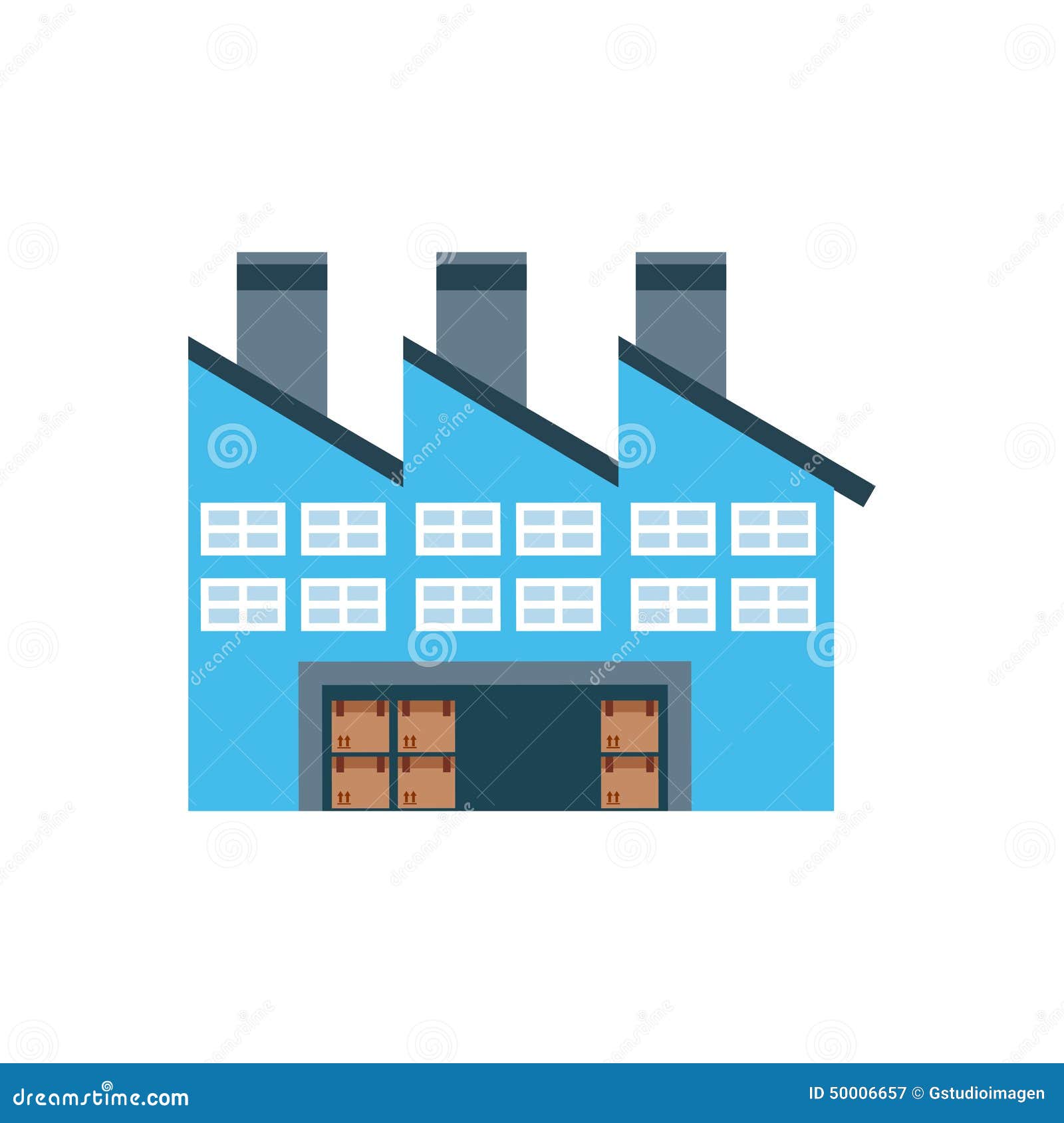 Warehouse poster stock vector. Illustration of design - 50006657