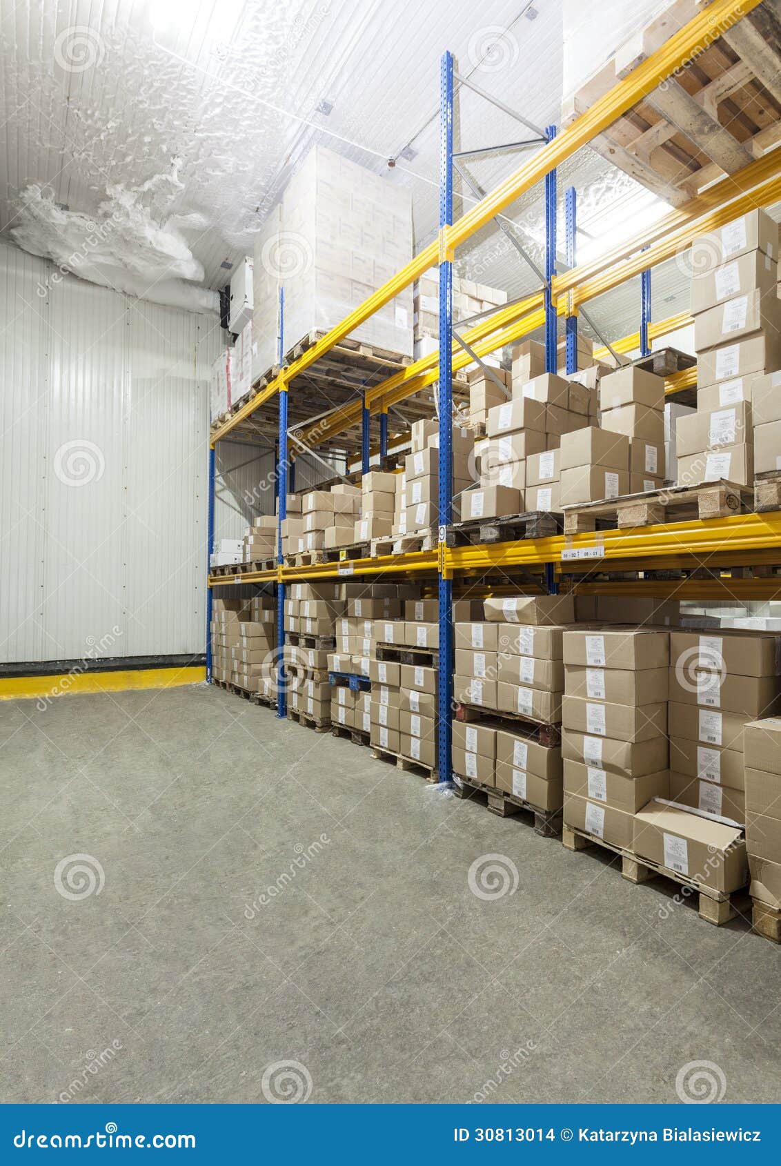 Warehouse stock photo. Image of industry, merchandise - 30813014
