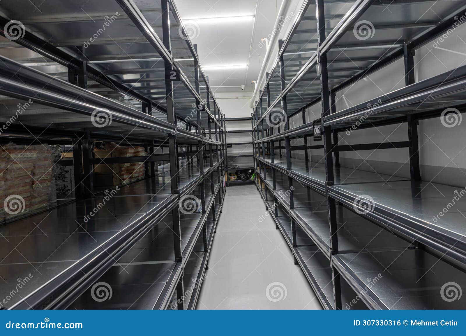 Warehouse Racks Storage Metal Pallet Racking System in Warehouse ...