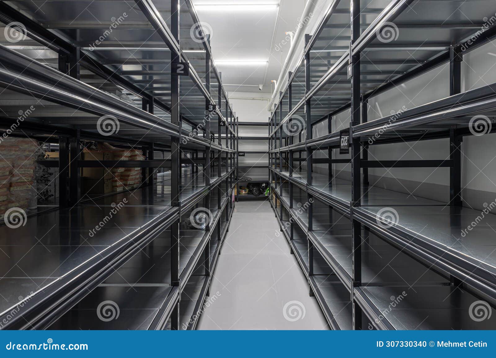 Warehouse Racks Storage Metal Pallet Racking System in Warehouse ...
