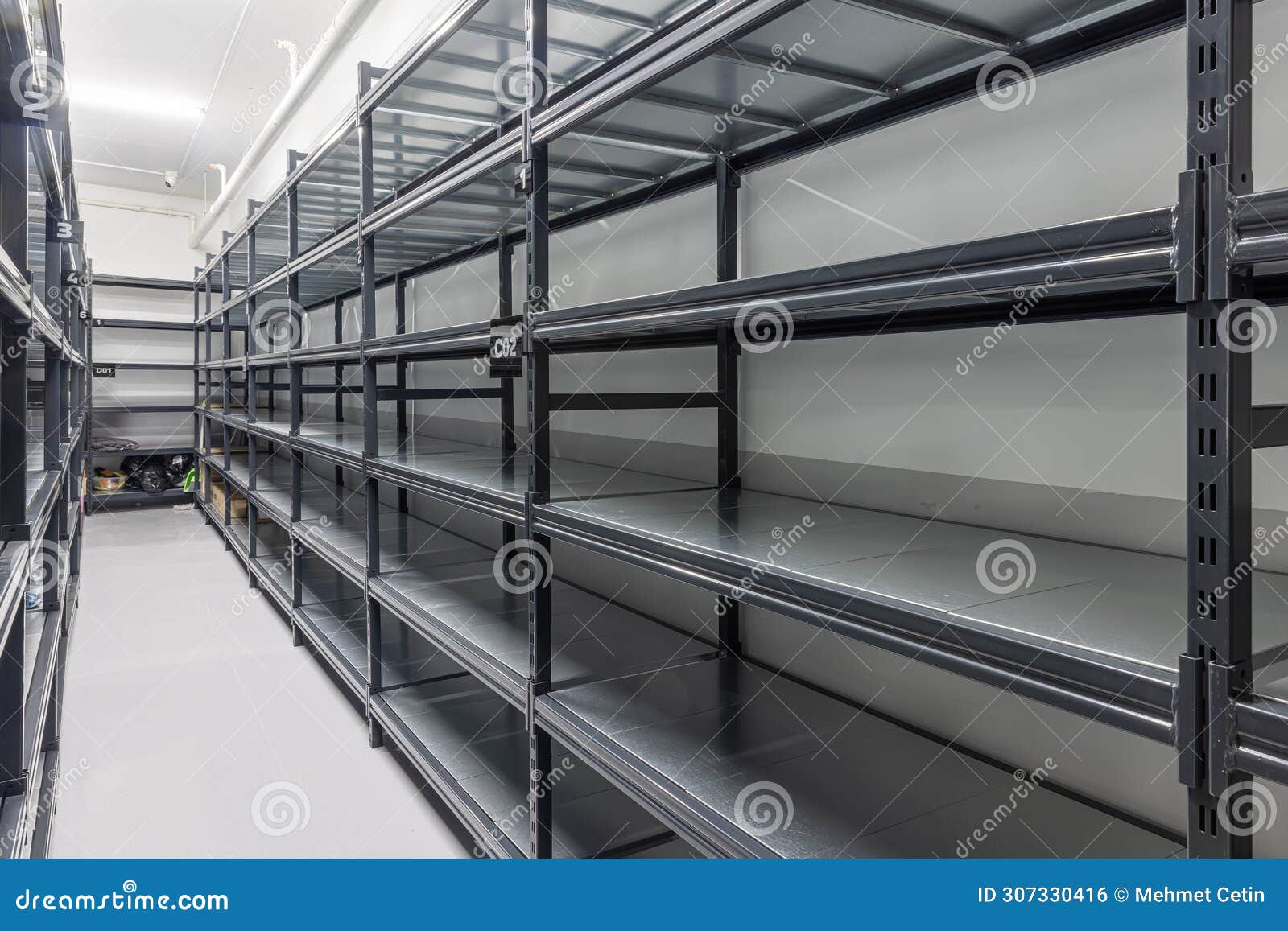 Warehouse Racks Storage Metal Pallet Racking System in Warehouse ...