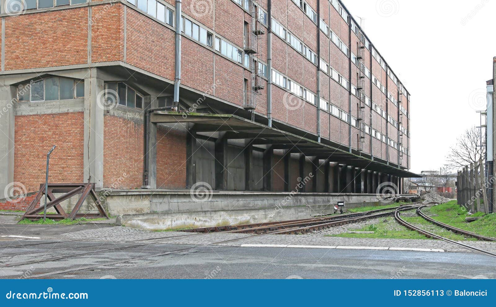 Railway Loading And Parking Station, Photo From The Top In The Dark ...