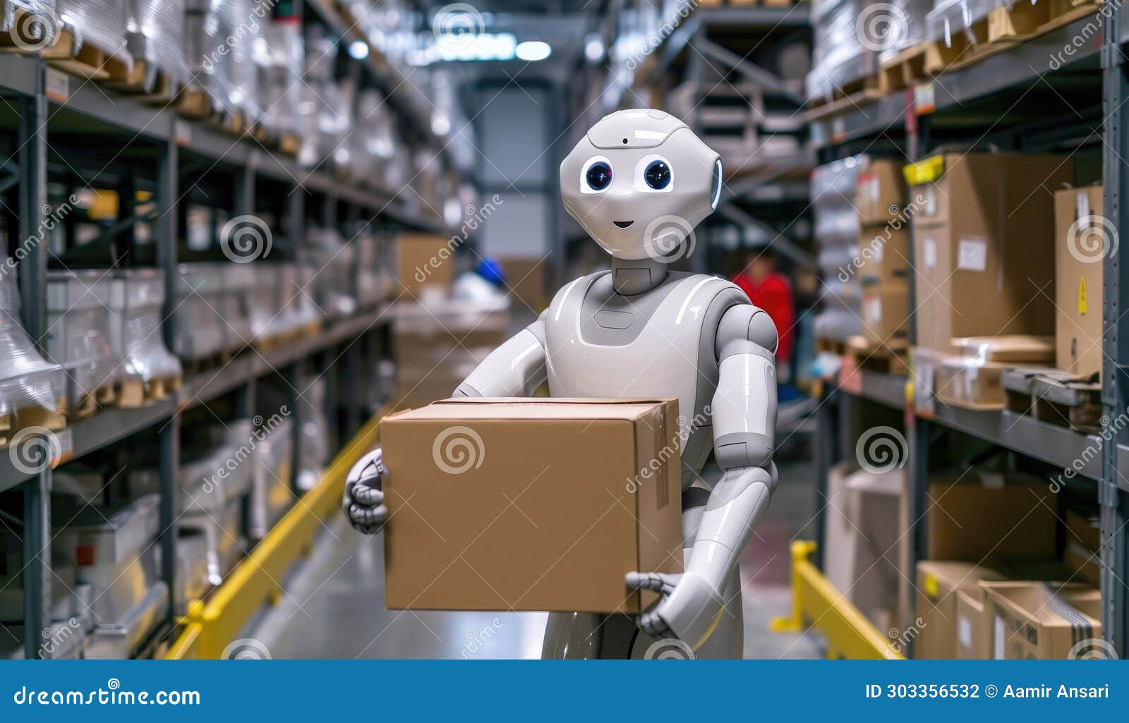 Robot Carrying Books Isolated Coloring Page Cartoon Vector ...