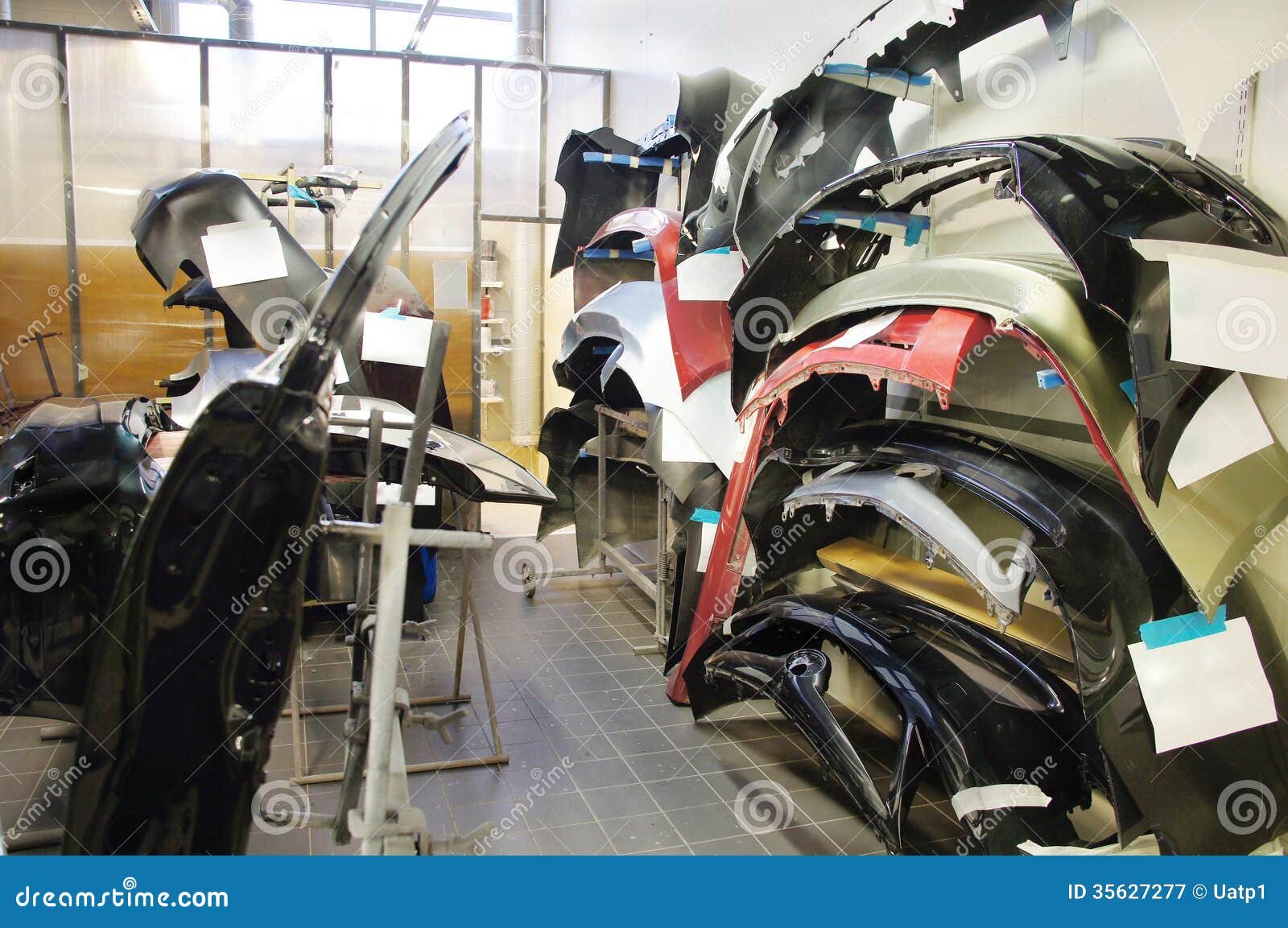 Warehouse of Spare Parts for Cars Stock Image - Image of detail ...