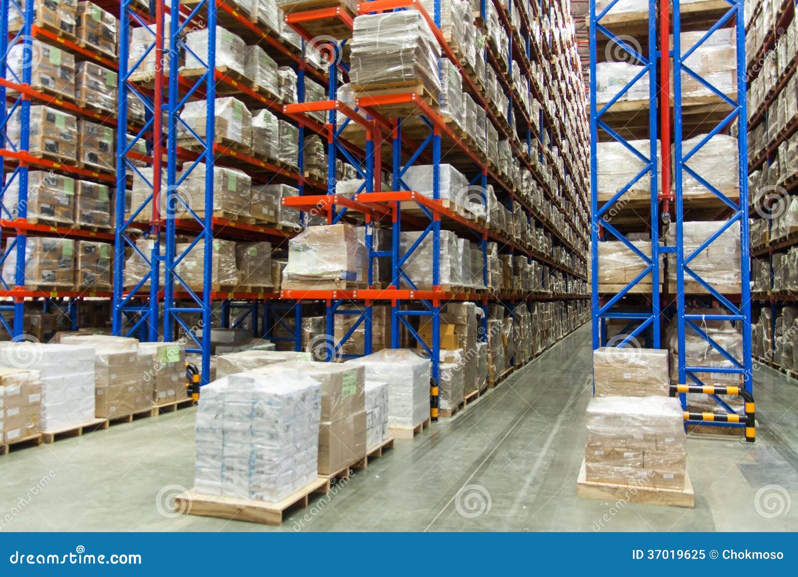 Warehouse stock image. Image of layer, stockpile, floor - 37019625