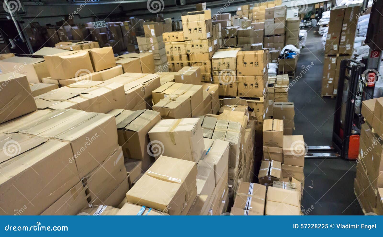 Warehouse. Store. Storehouse. Hall Goods Stock Image - Image of goods ...
