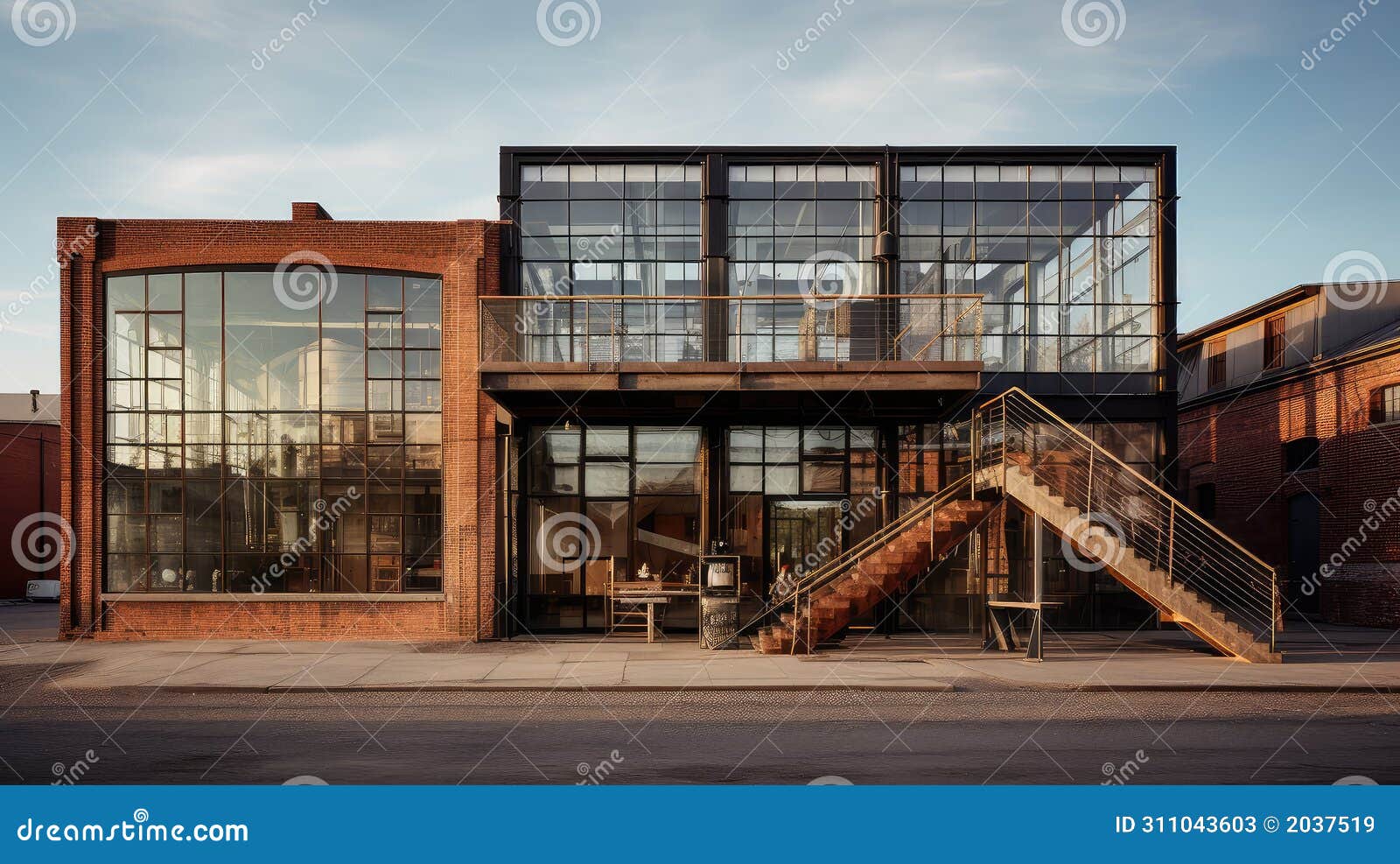 Warehouse Structure Factory Building Stock Illustration - Illustration ...