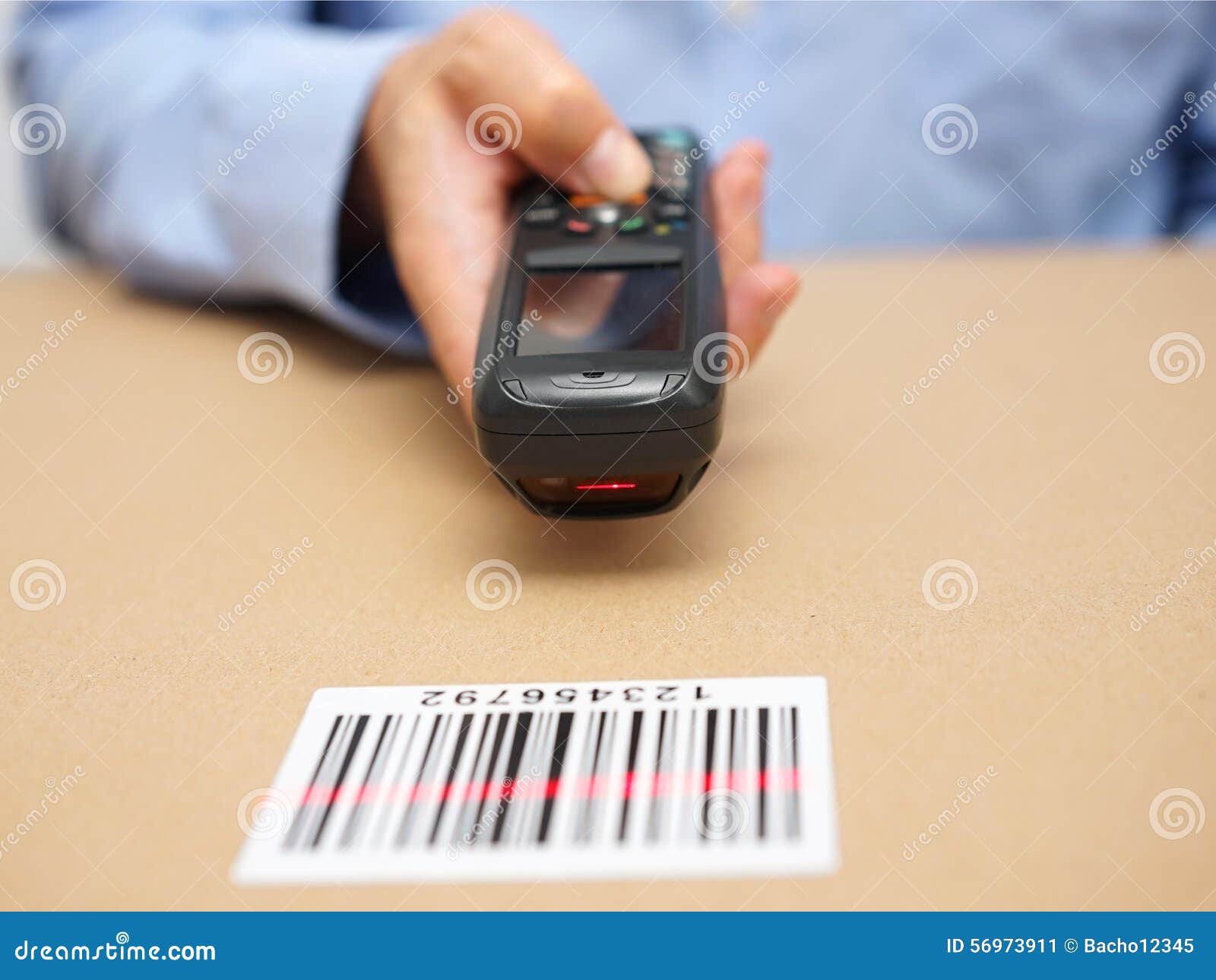 Warehouse Technician Inspects Stocks in Storage Stock Image - Image of ...
