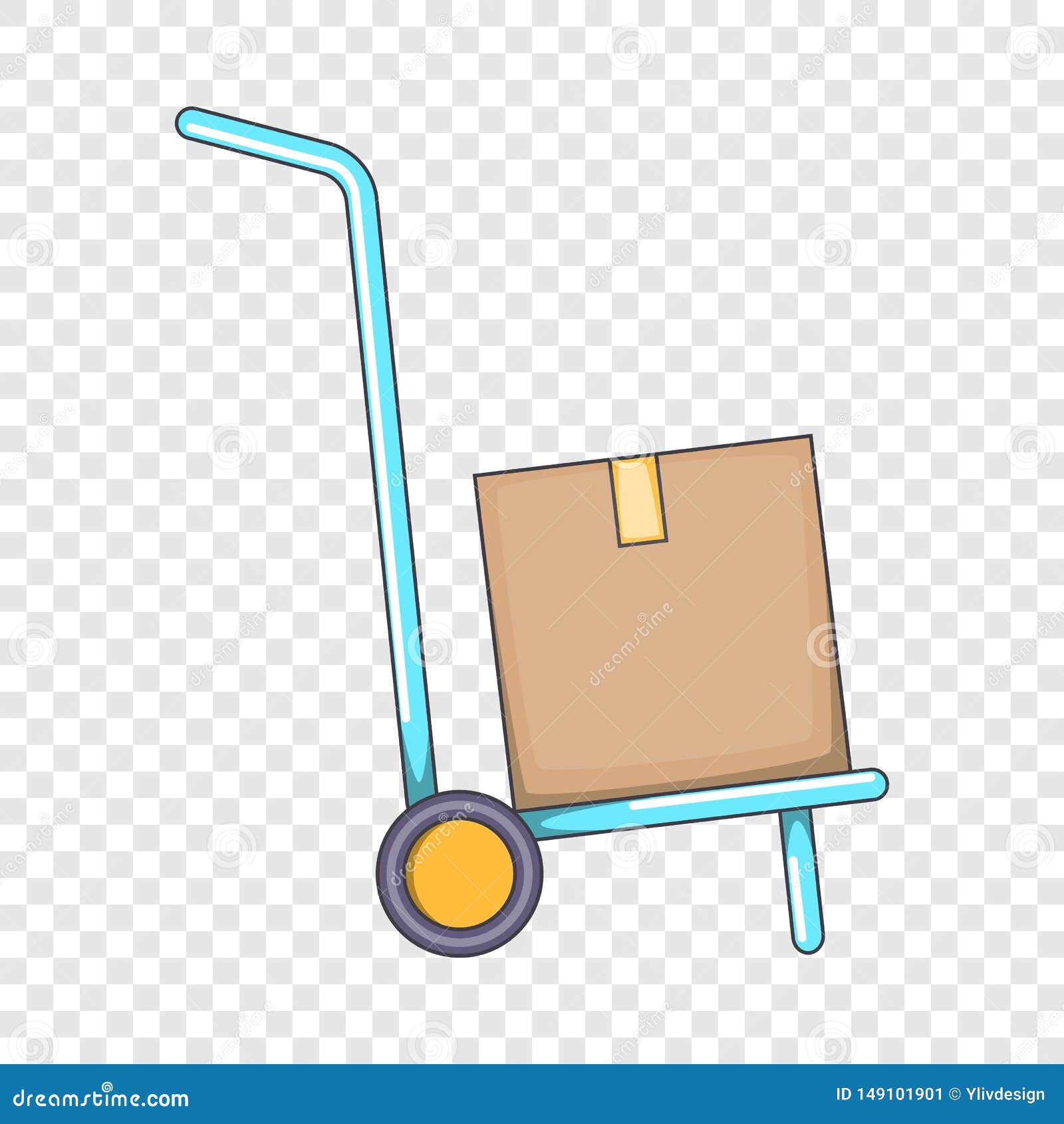 Warehouse Trolley. Vector Drawing | CartoonDealer.com #159688362