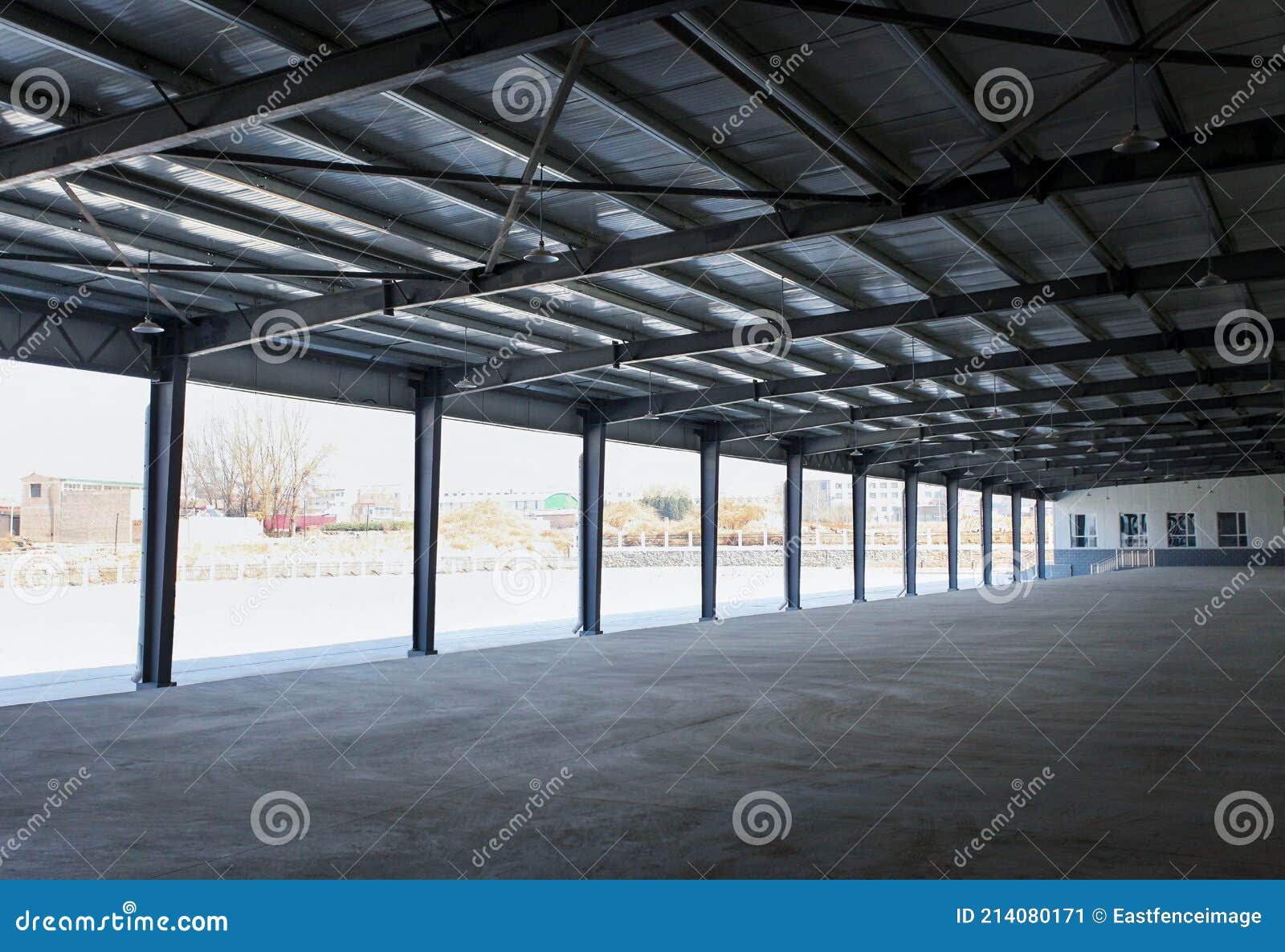 Warehouse, Unmanned, Storage, Parking Stock Image - Image of warehouse ...