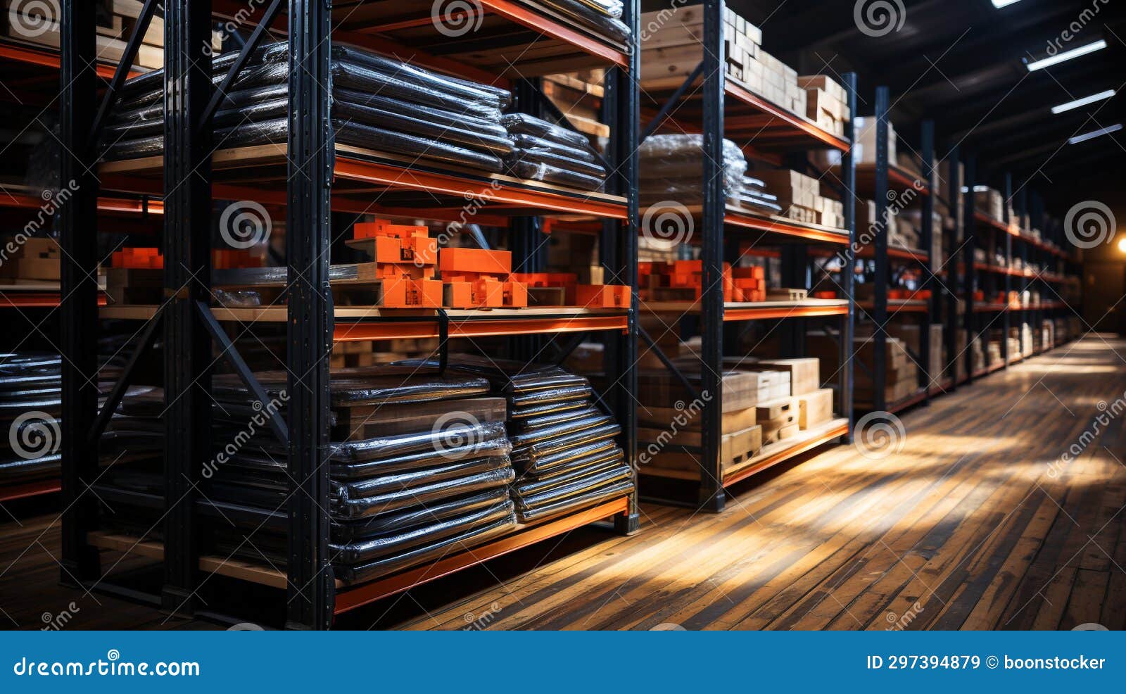 Warehouse for Wholesale and Retail Trade in Building Materials. AI ...