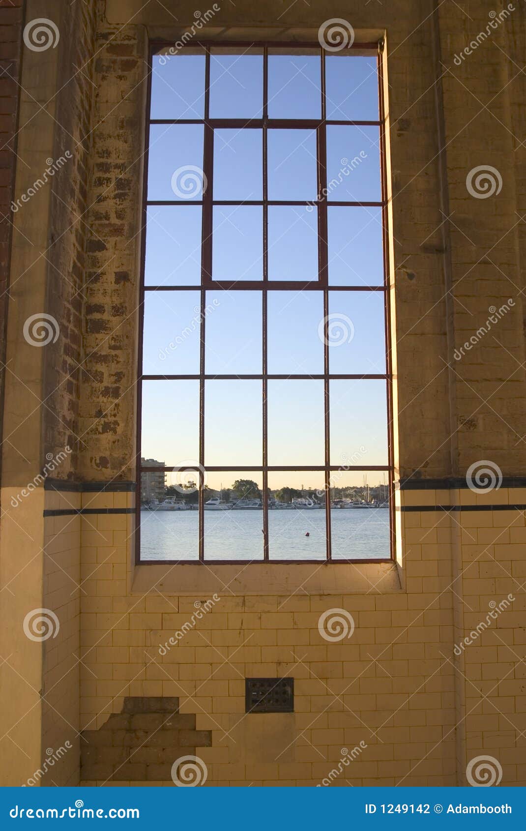 Warehouse window stock photo. Image of ware, roof, building - 1249142