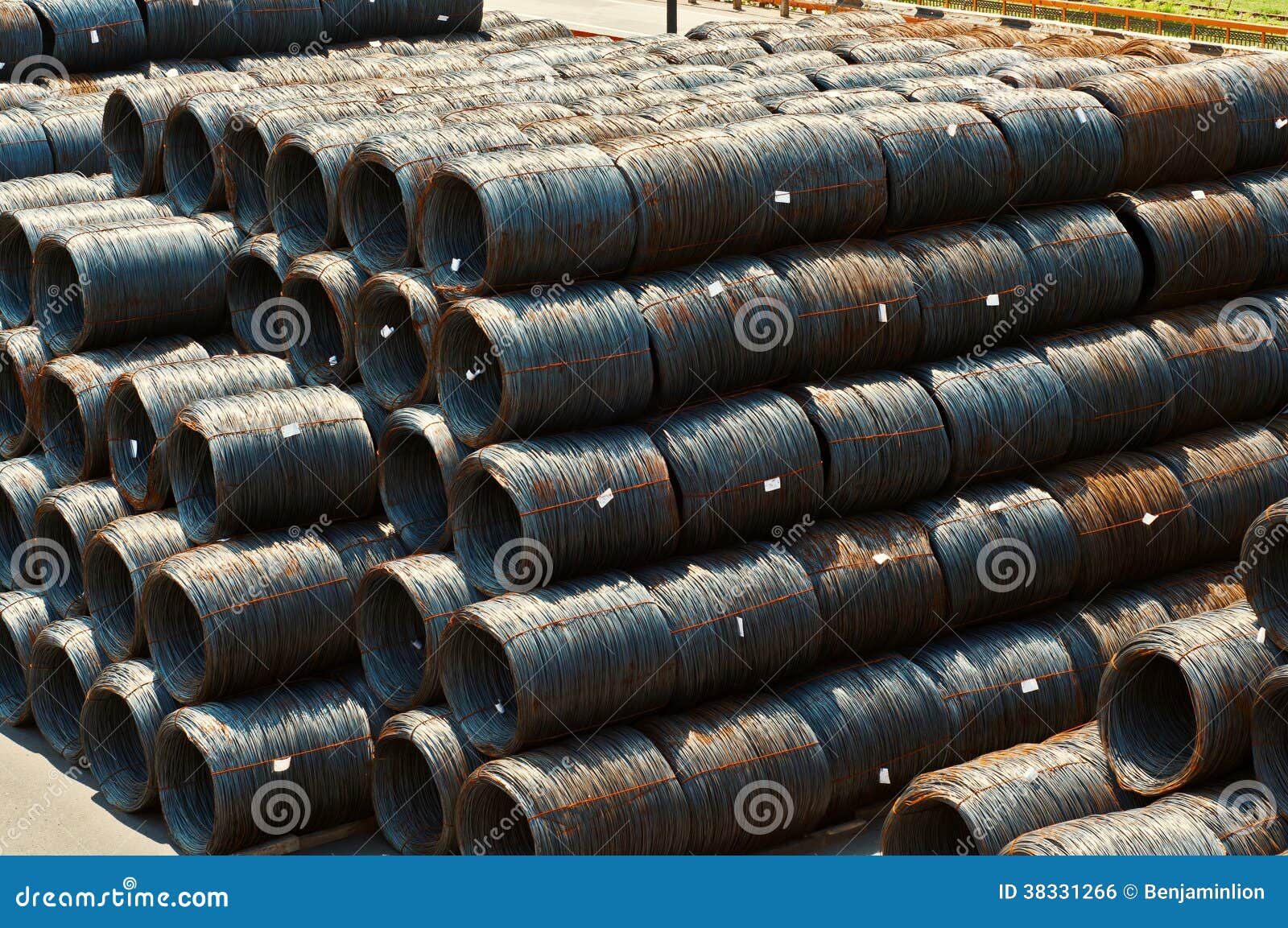 Warehouse Wire stock photo. Image of export, building - 38331266