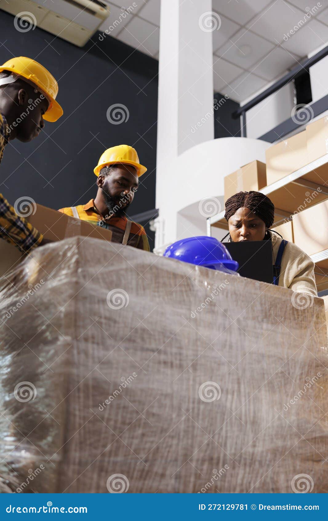 Men Sorting Parcels Warehouse Stock Photos - Free & Royalty-Free Stock ...