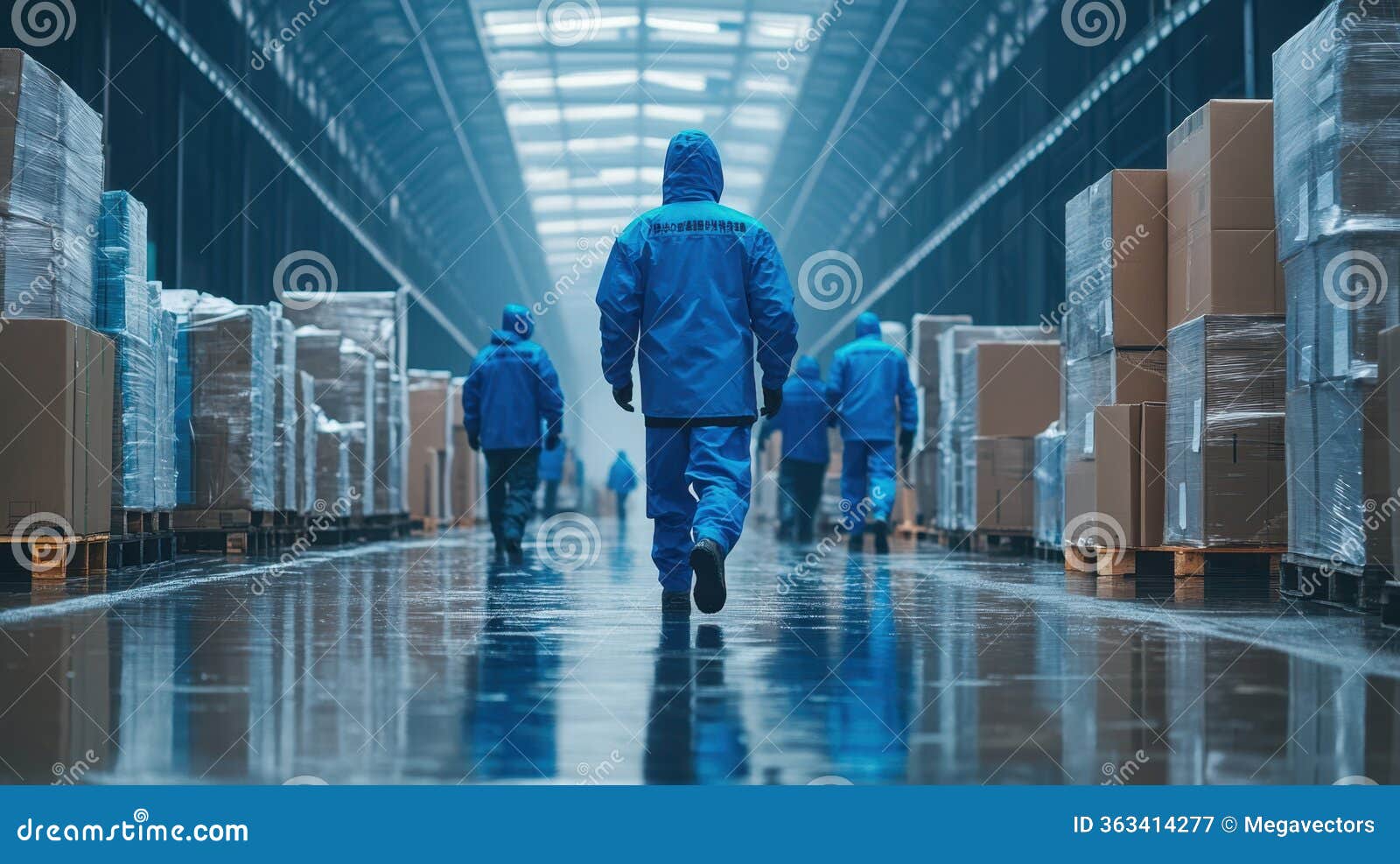 Workers Navigate Polluted Waters: Environmental Disaster Cleanup In A ...