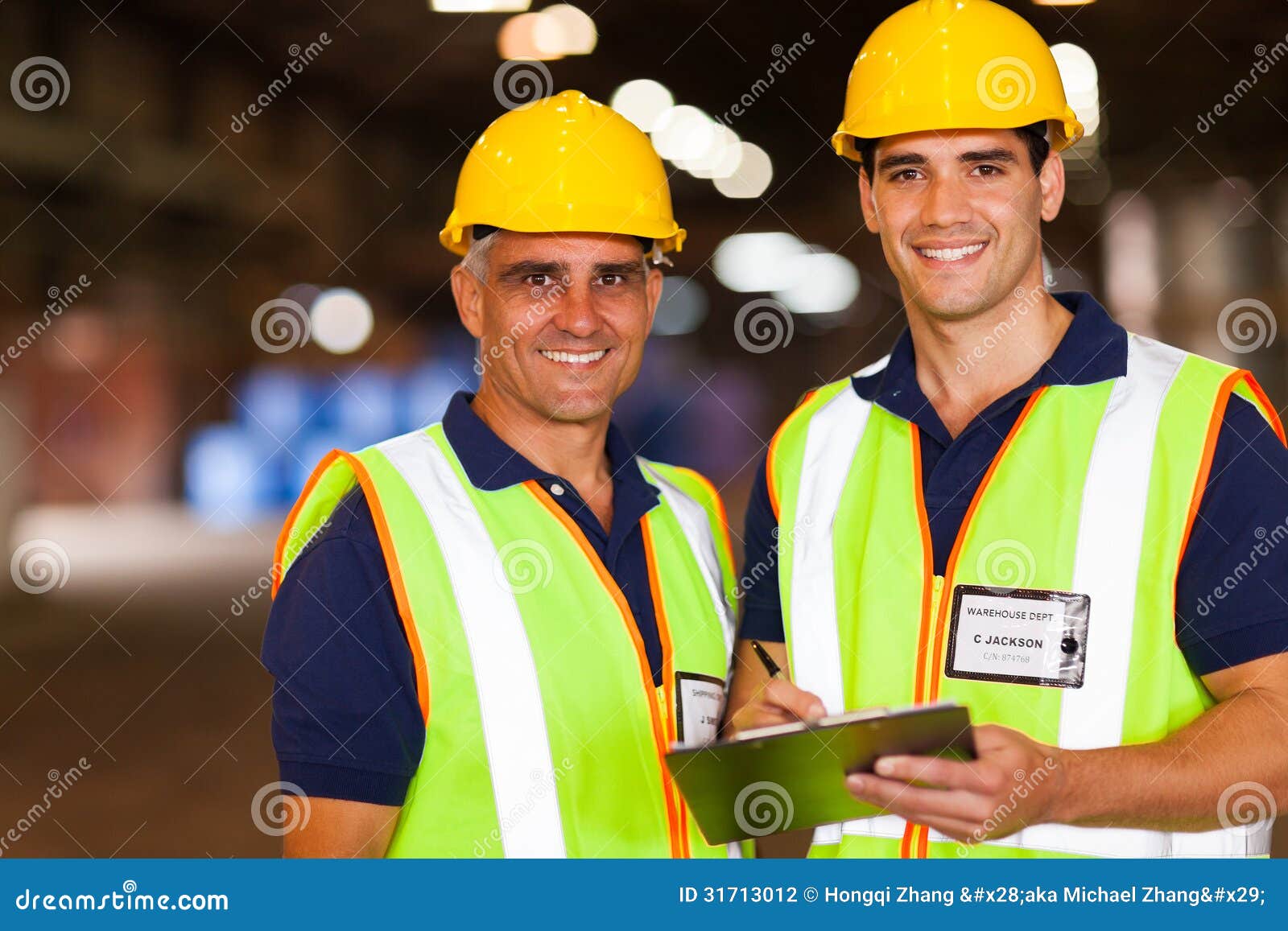 Warehouse workers stock photo. Image of freight, import - 31713012