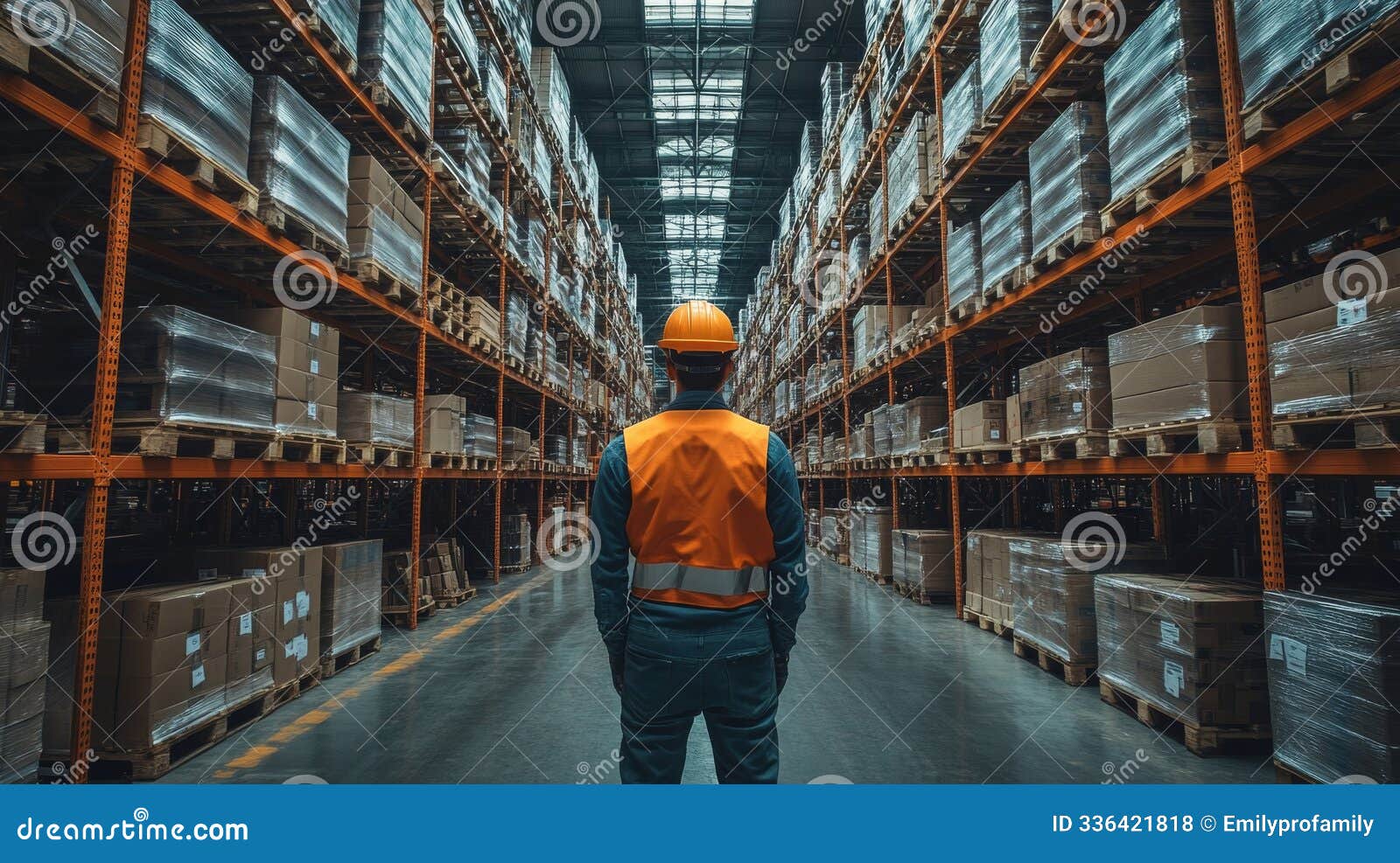 Warehouse Workers Utilizing Exoskeletons for Efficient Material ...