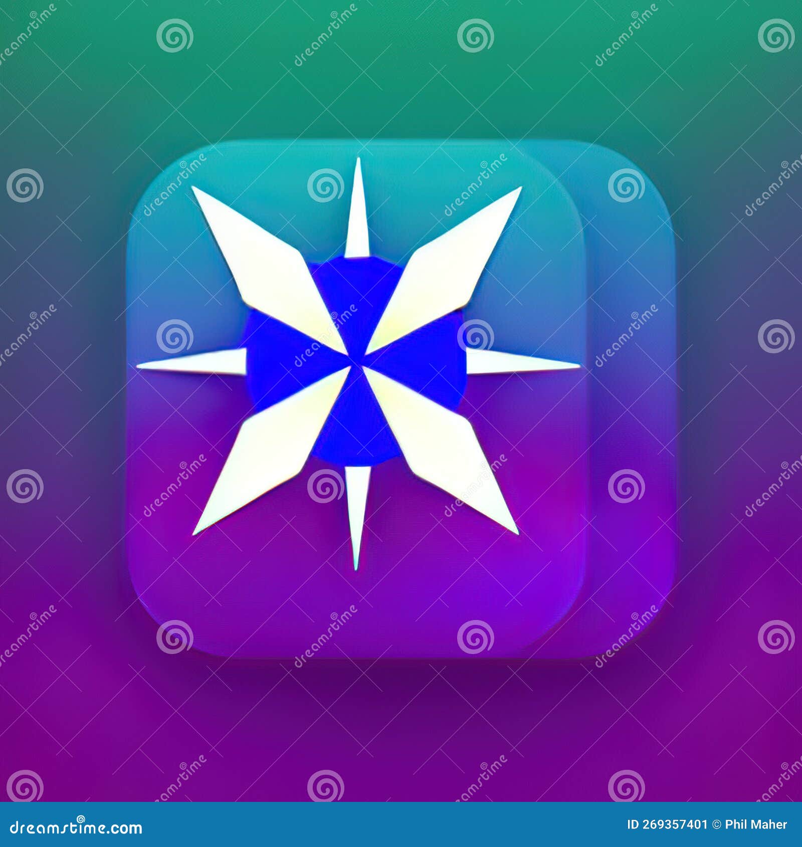 Wargame Software App Style Icon. Generative AI. Stock Illustration ...