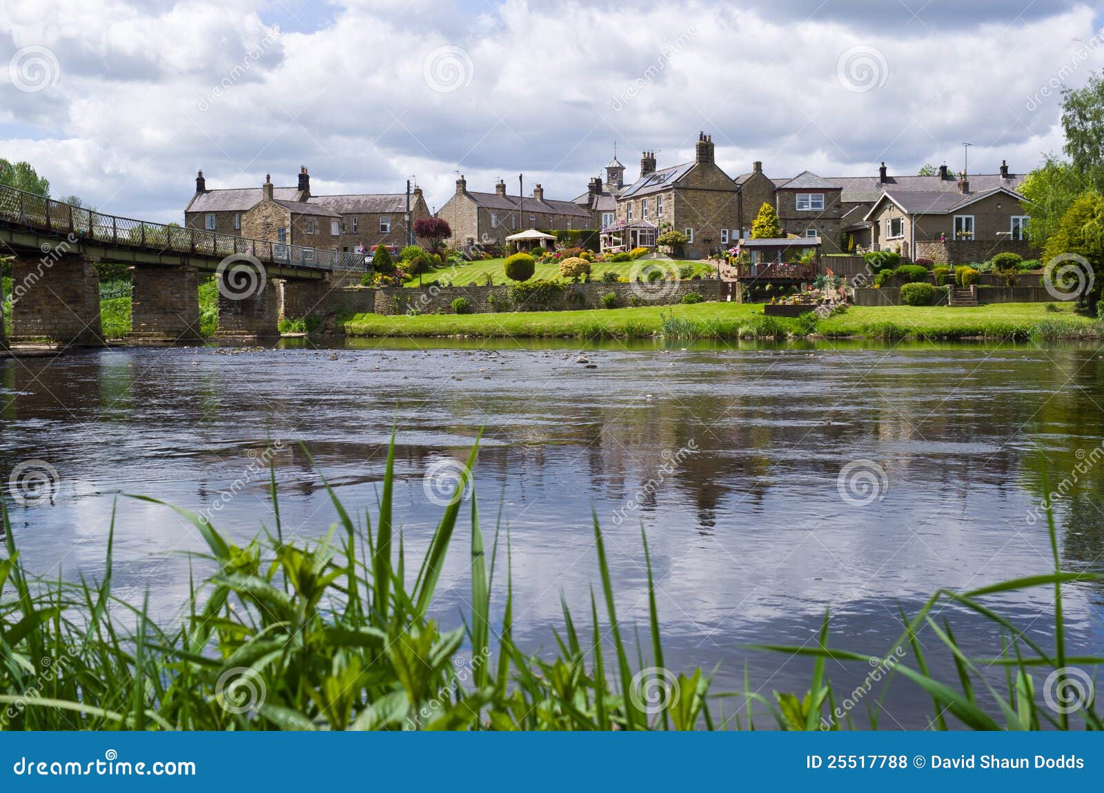 Wark on Tyne stock photo. Image of england, europe, wark - 25517788