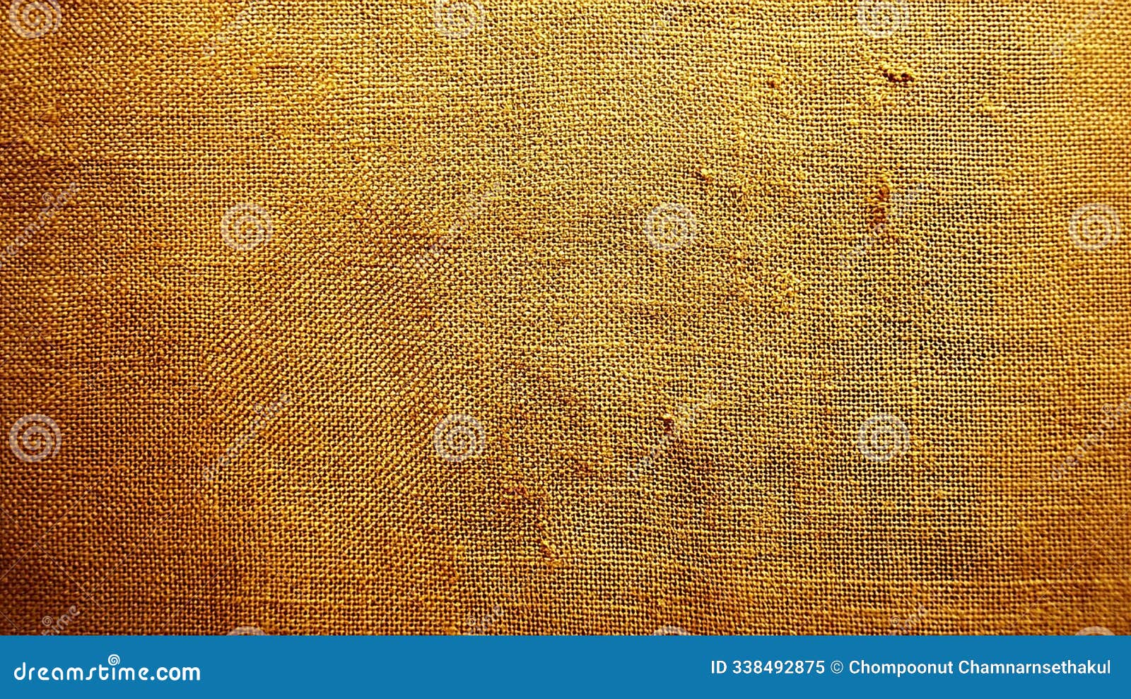 Warm Amber Canvas with a Slightly Coarse Surface and Visible Fibers ...