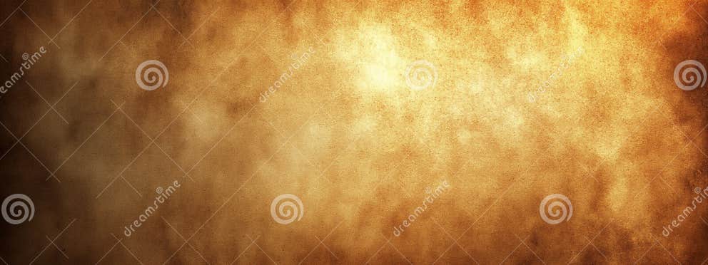 Warm Amber Gradient with Soft Cloud Textures Stock Illustration ...