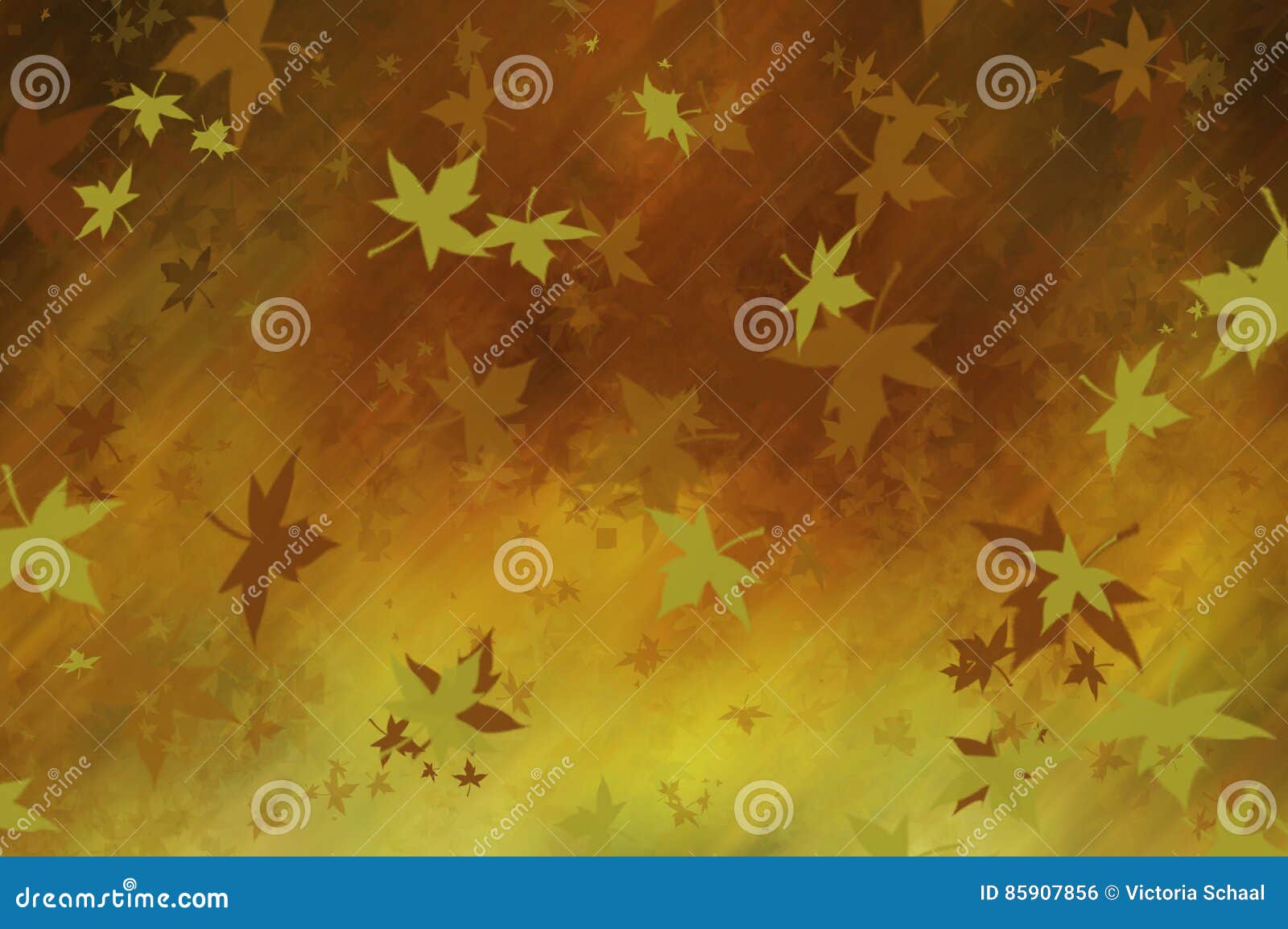 Warm backdrop with leaves stock photo. Image of grass - 85907856