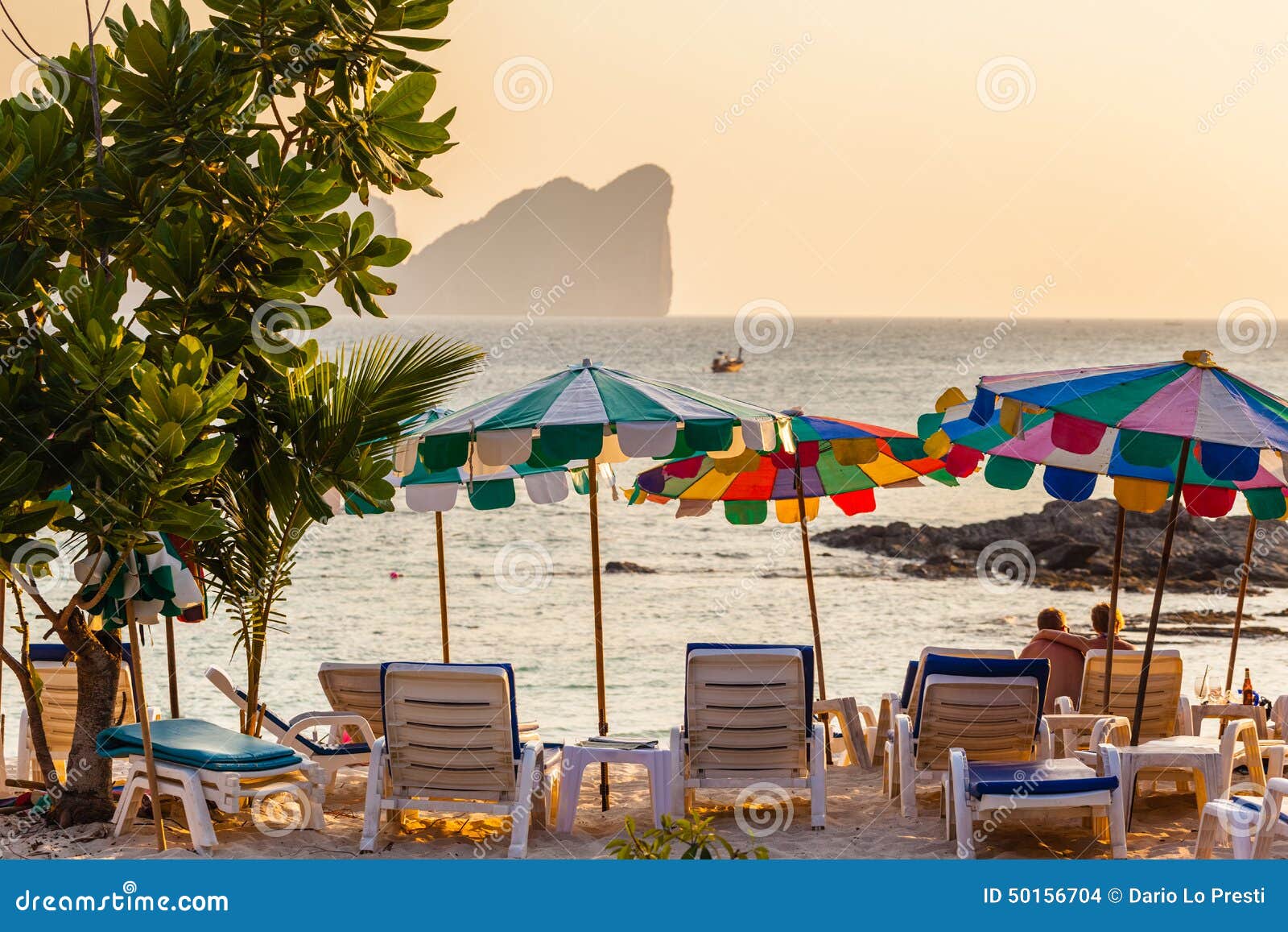 Warm beach stock photo. Image of chair, bliss, ocean - 50156704