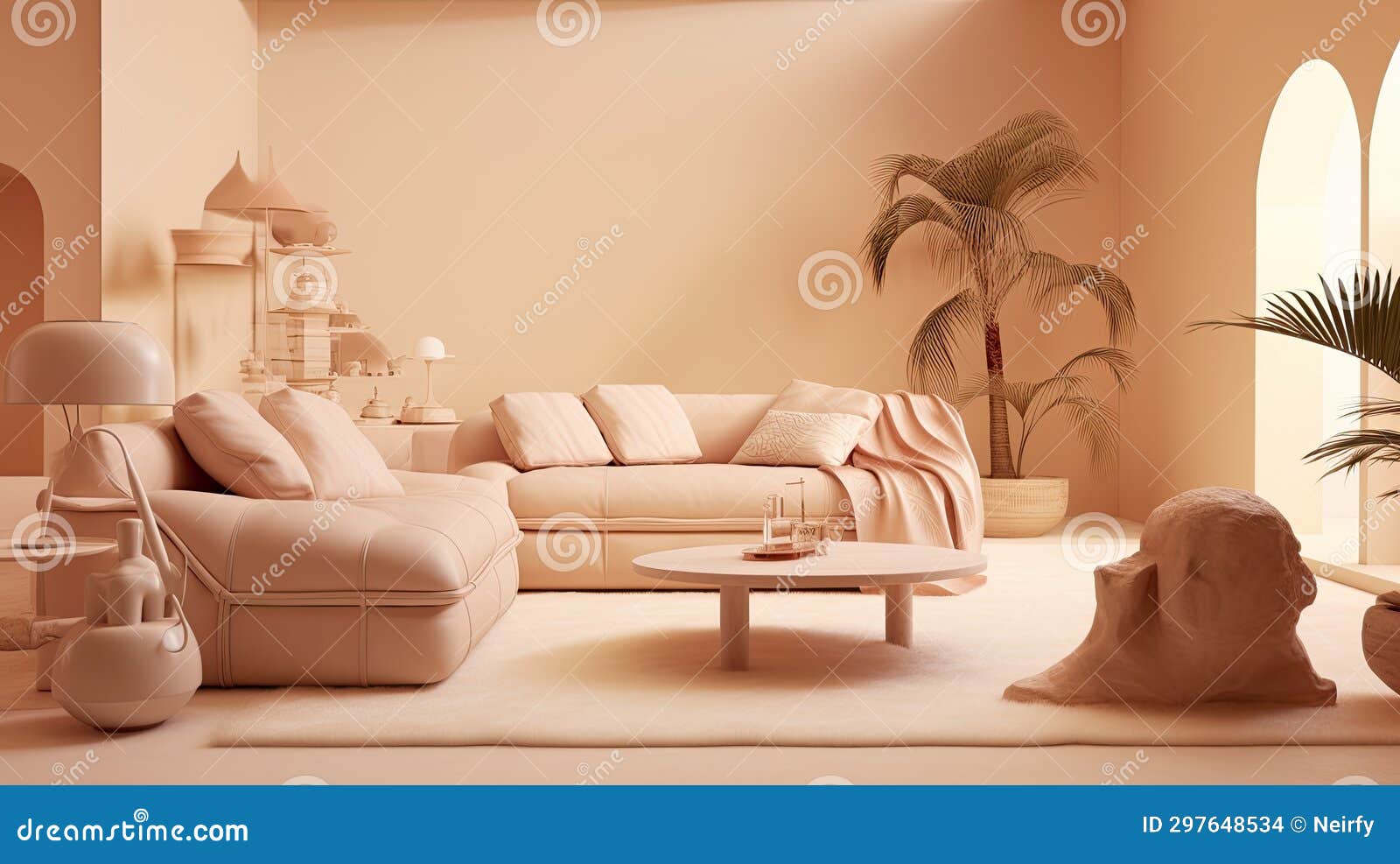 Warm beige color stock photo. Image of elegance, carpet - 297648534