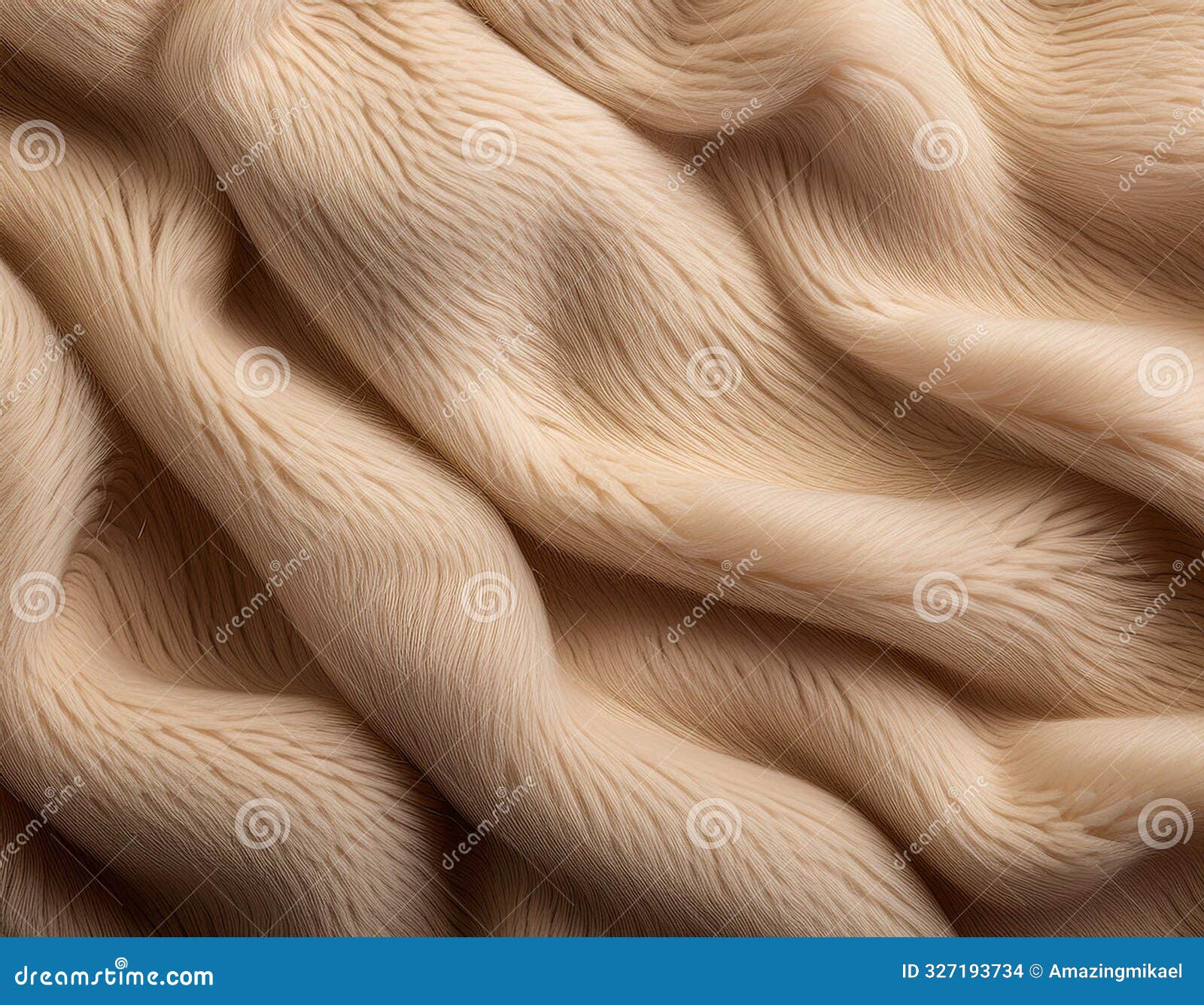 Warm Beige Wool Texture Background with Thick, Textured Surface Stock ...