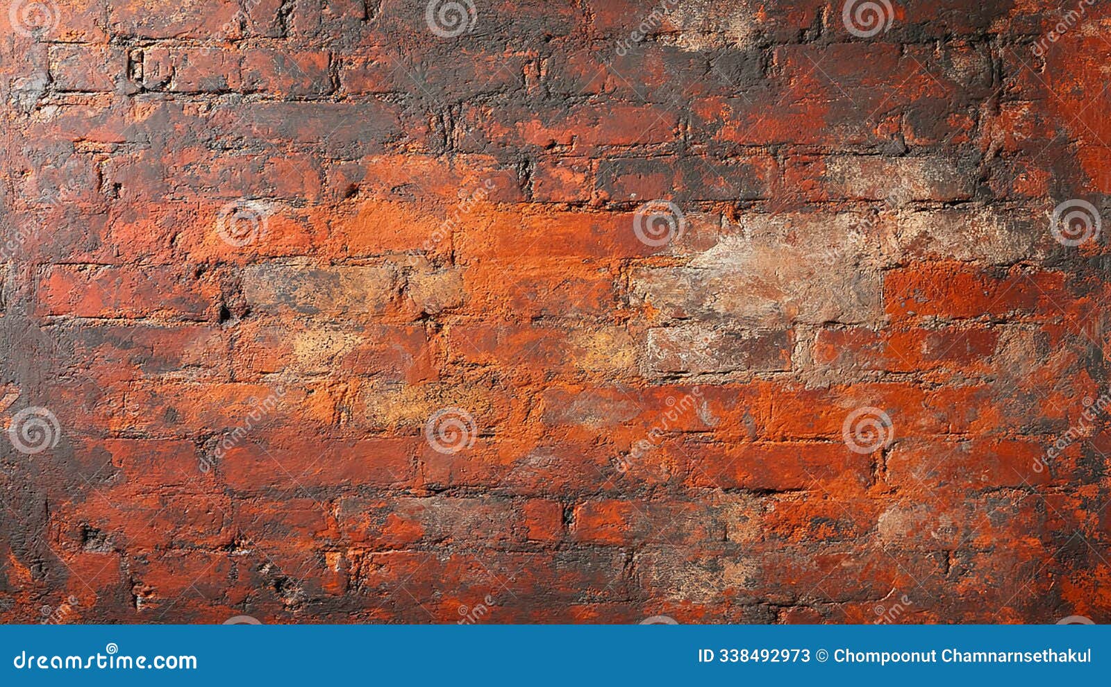 Warm Brick Red Canvas with a Coarse, Rugged Surface and Natural Look ...