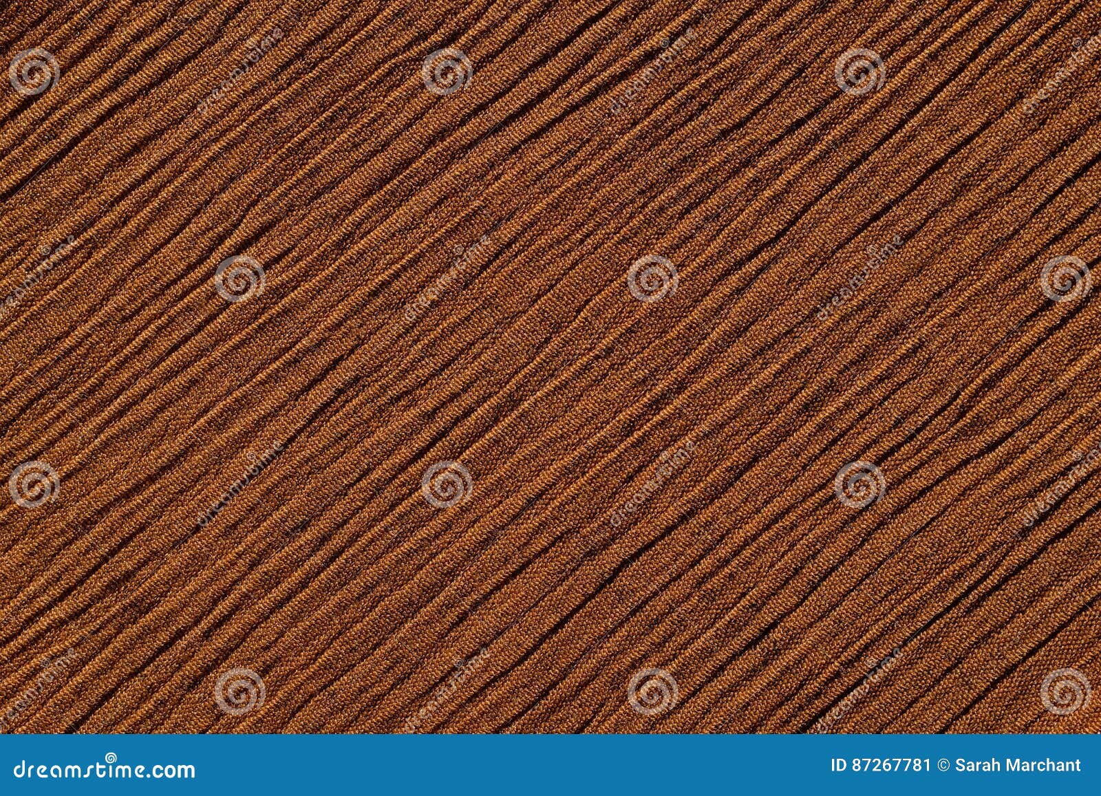 Warm Brown Crinkled Fabric Background Texture Stock Image - Image of ...
