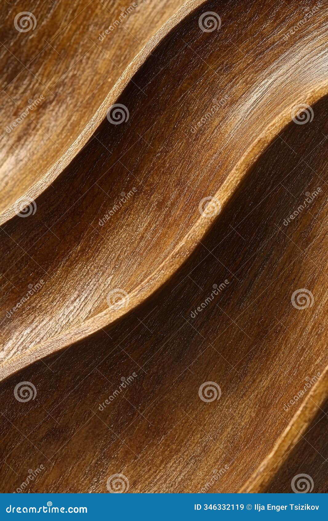Warm Brown Wooden Texture Background, Wavy Wood Grain Pattern, Abstract ...
