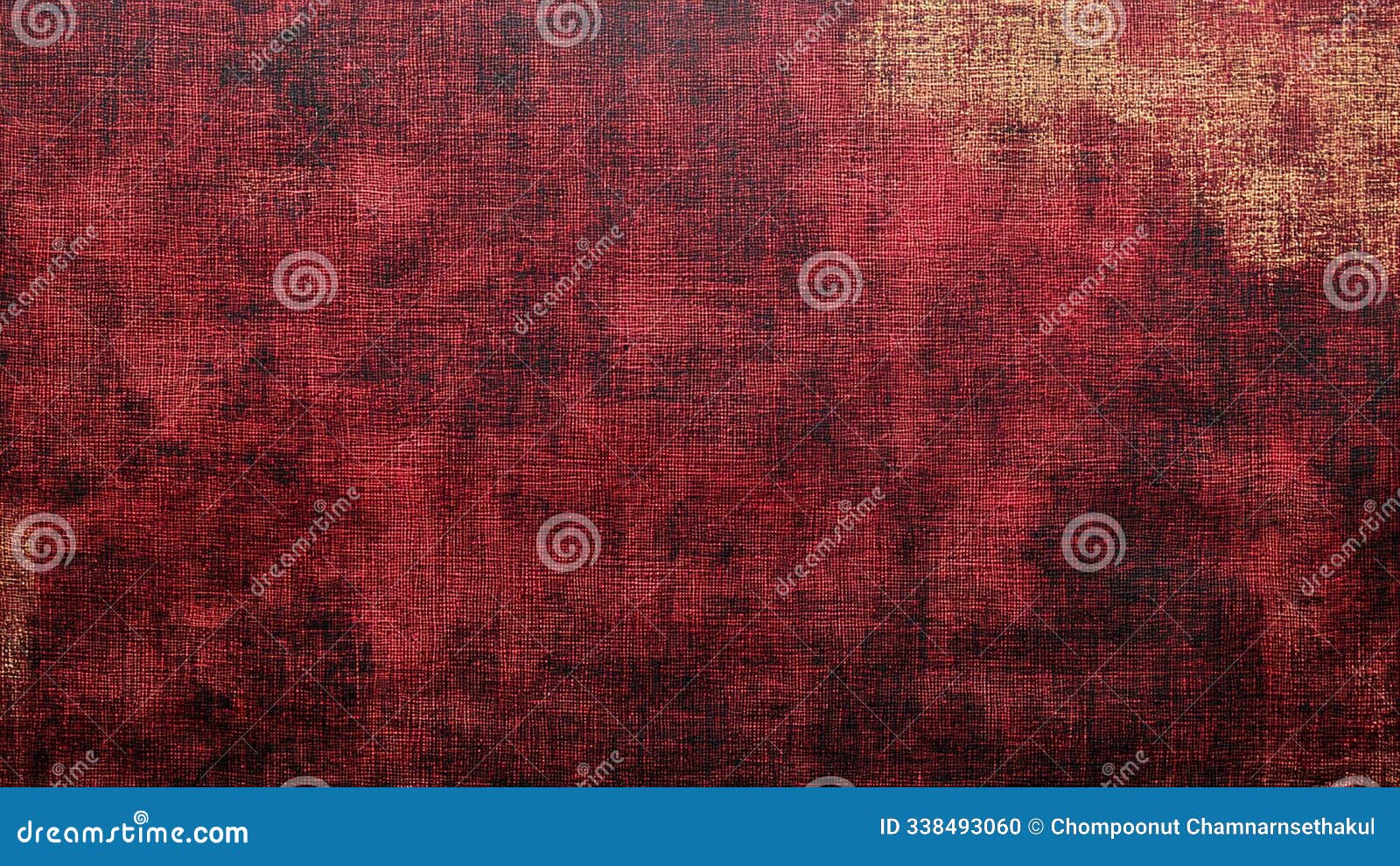 Old Rugged Distressed Christian Cross With Blood Red Gradient Tones ...