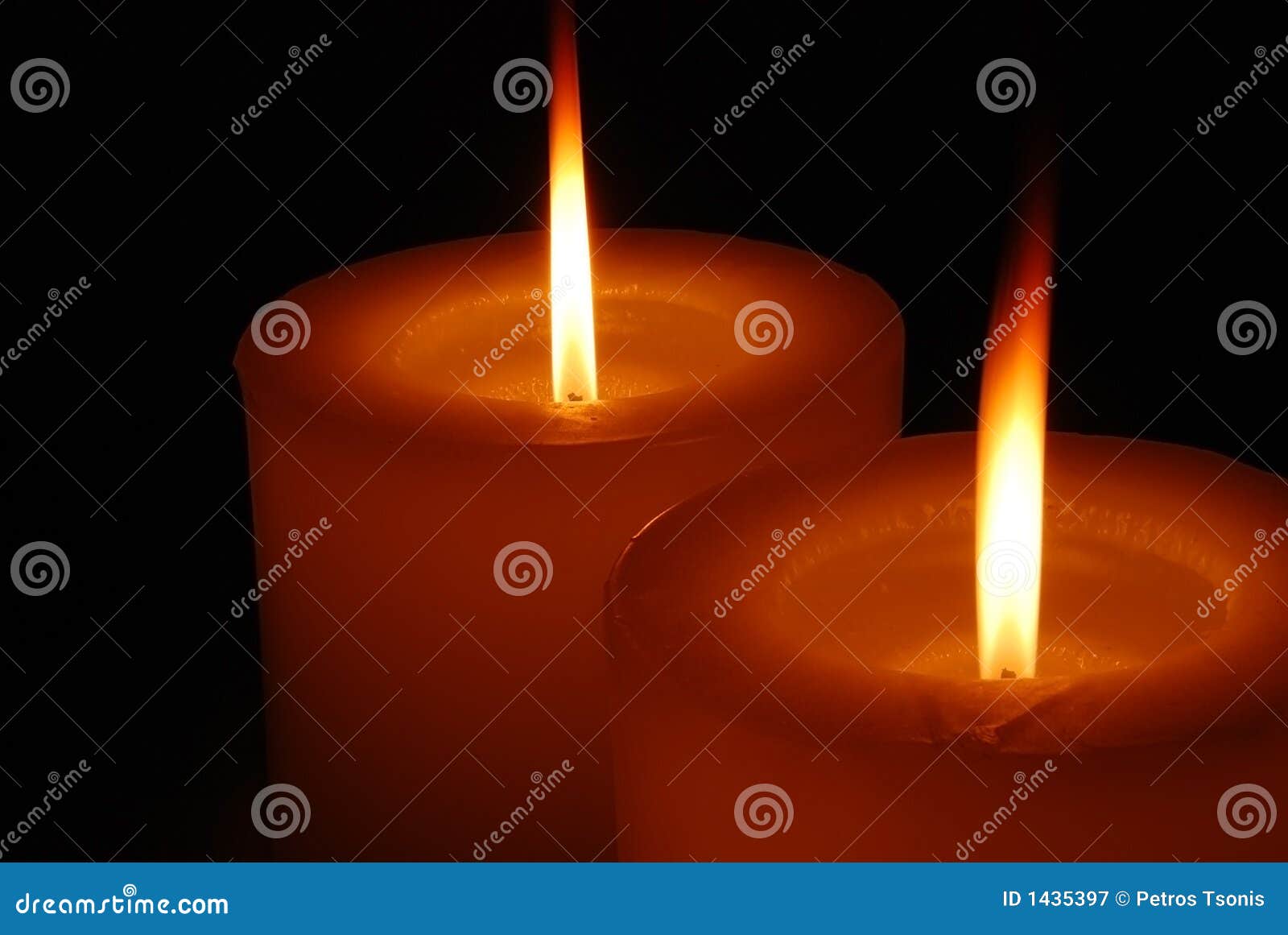 Warm candle light stock image. Image of dark, candle, buddhism - 1435397