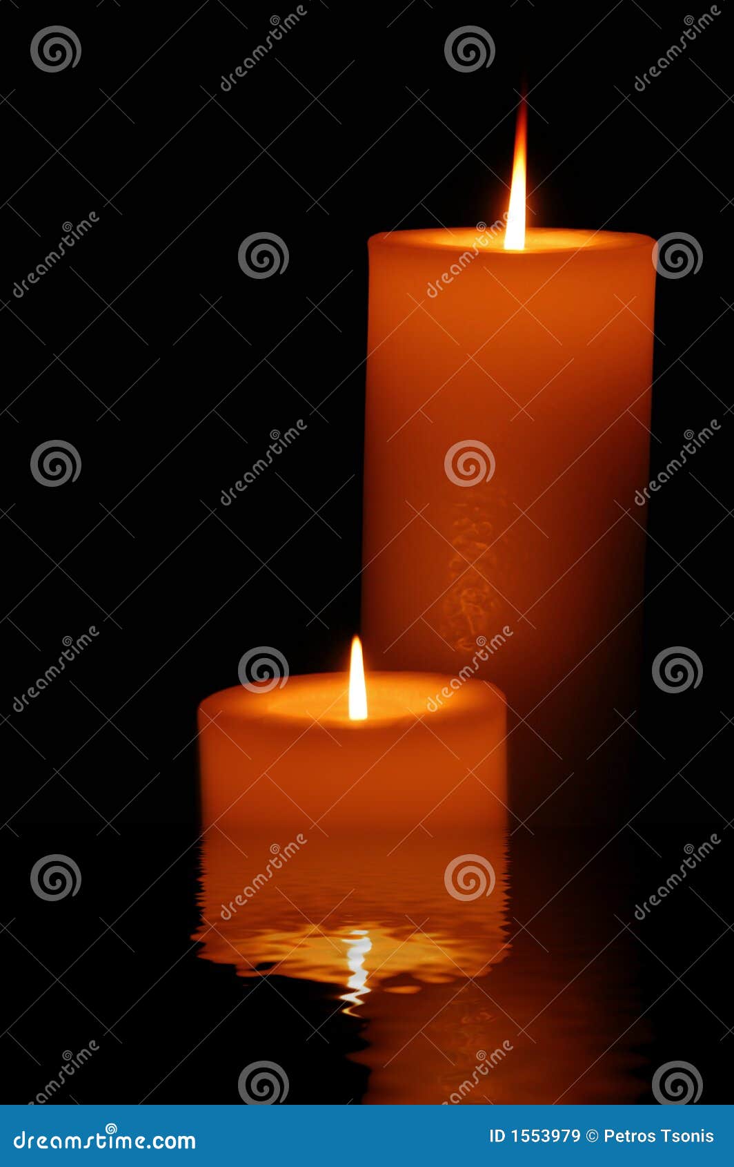 Warm candle light stock image. Image of holy, celebrate - 1553979