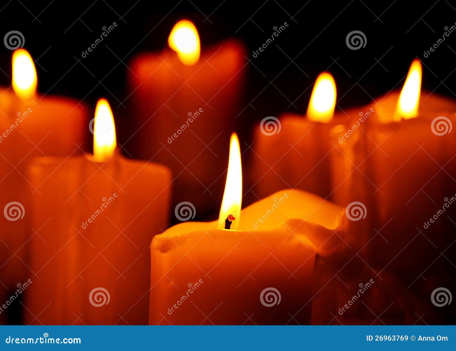 Warm candlelight stock image. Image of lifestyle, holiday - 26963769