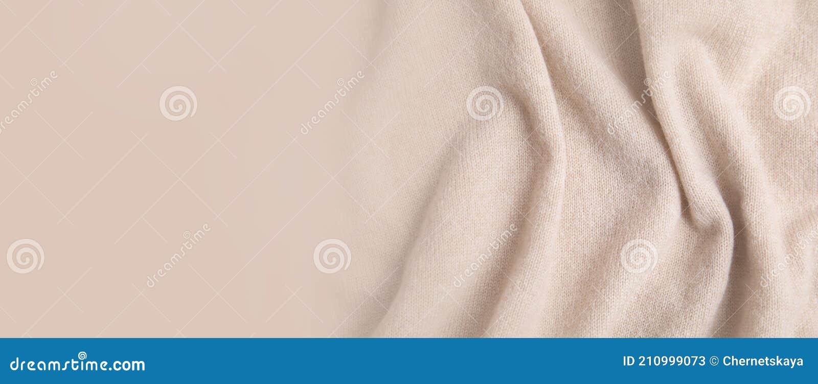 Warm Cashmere Fabric As Background, Top View with Space for Text ...