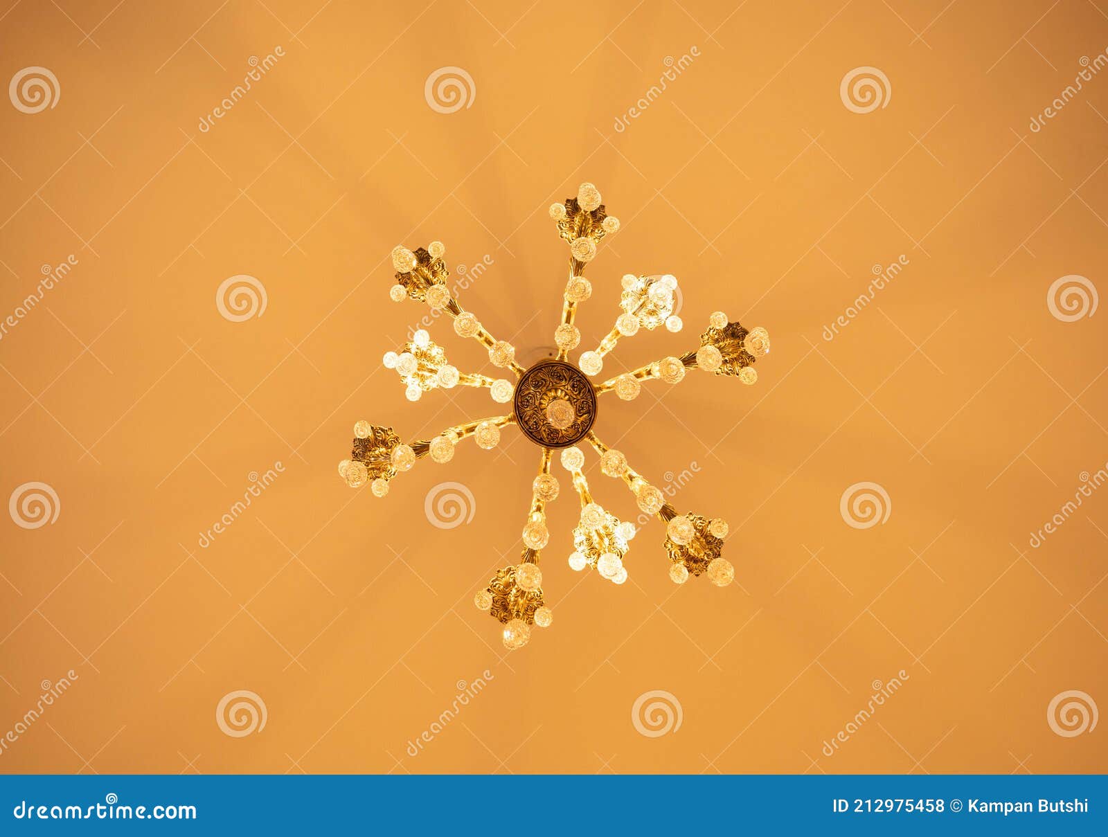 Warm Color Lamps for Interior Decoration, Bright and Beautiful Stock ...