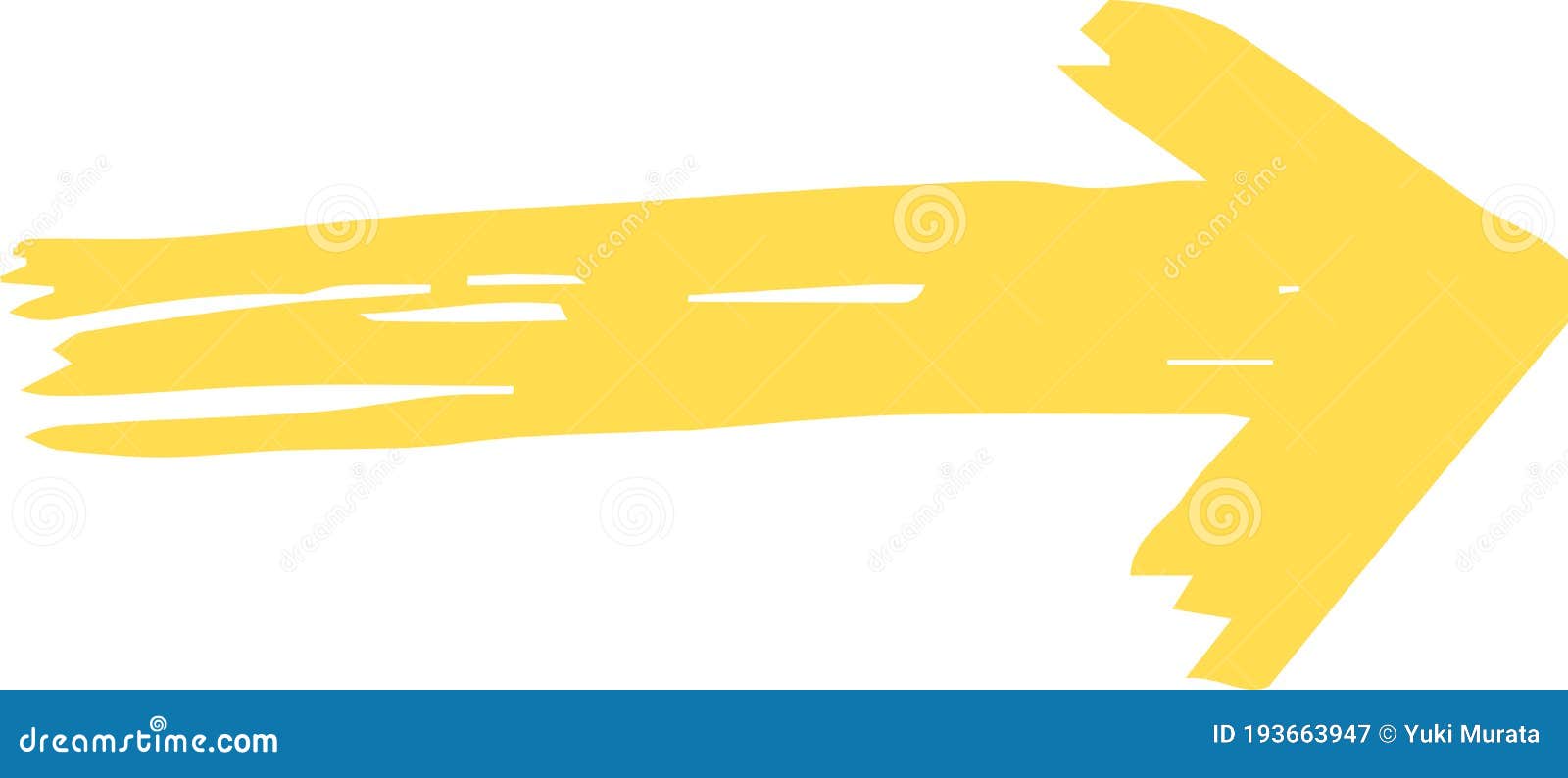 Warm Colors Hand Drawn Various Appearance Arrows Stock Vector ...