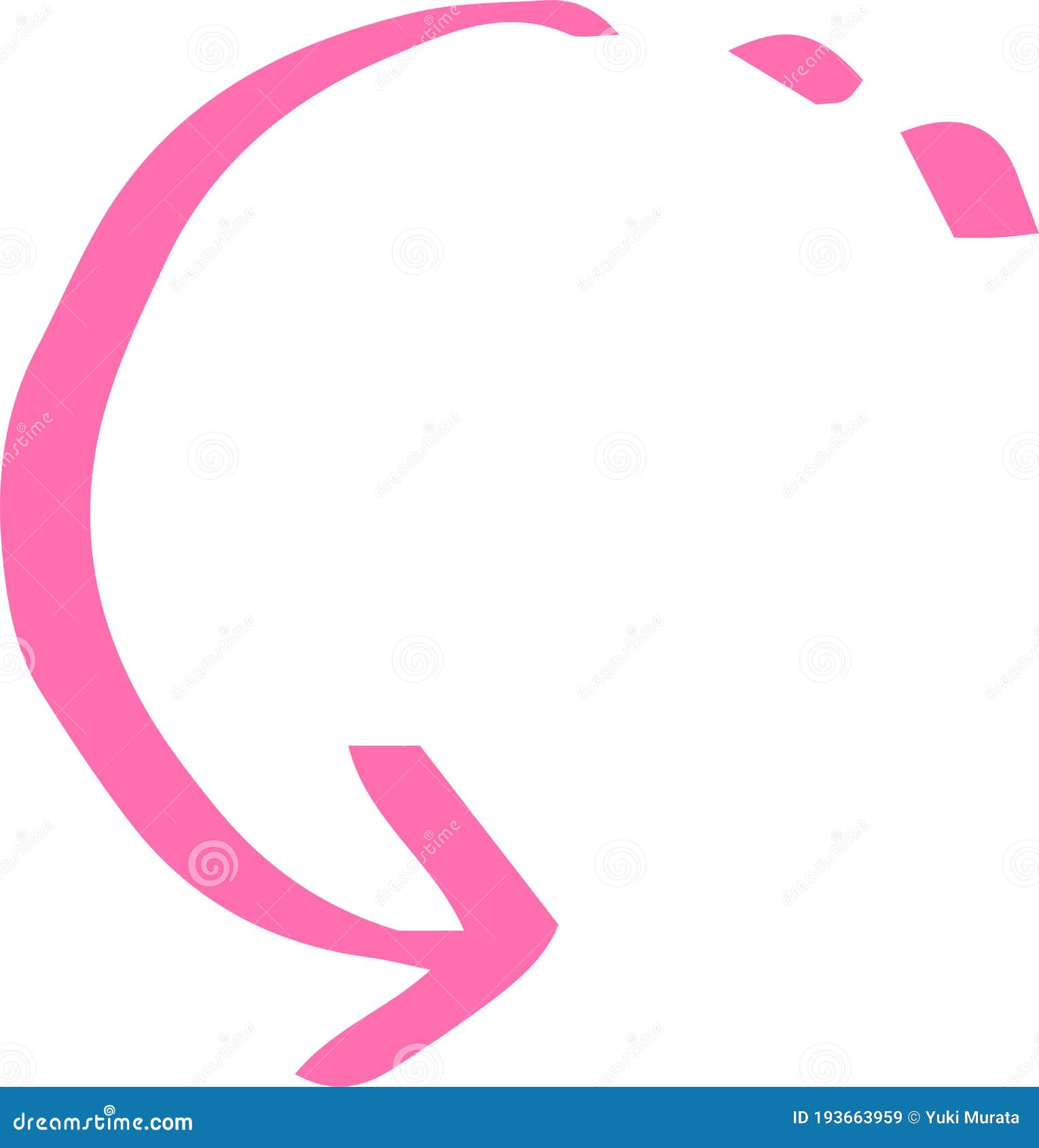 Warm Colors Hand Drawn Various Appearance Arrows Stock Vector ...