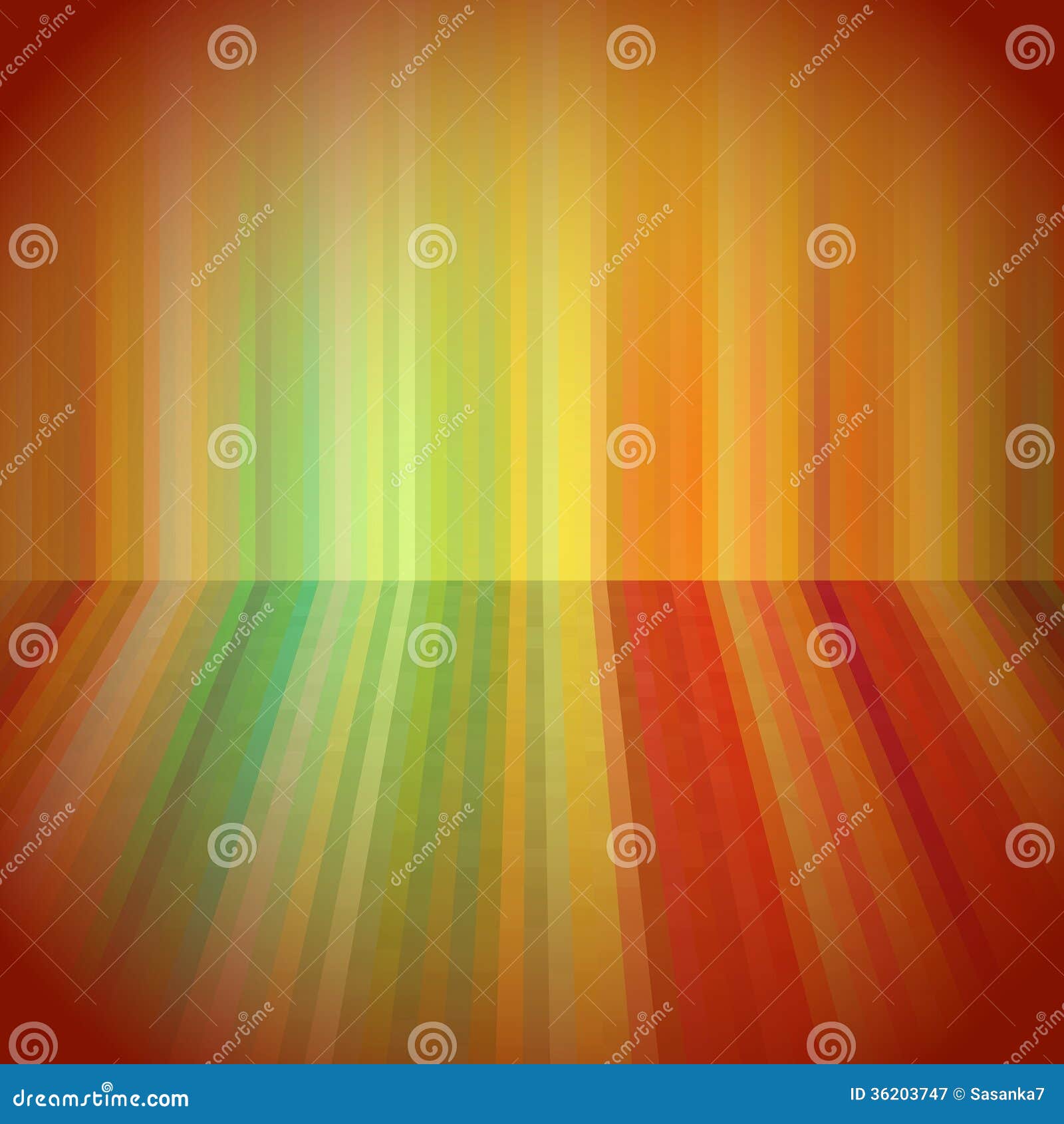 Warm colours 3d background stock illustration. Illustration of stripes ...