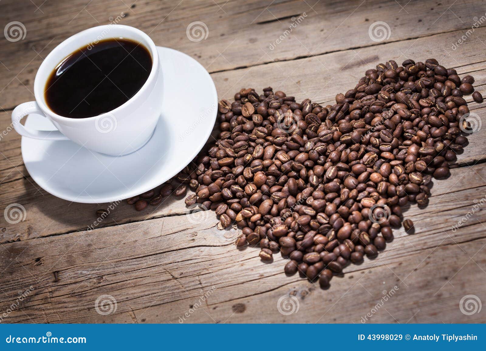 Warm cup of coffee stock image. Image of drink, rustic - 43998029