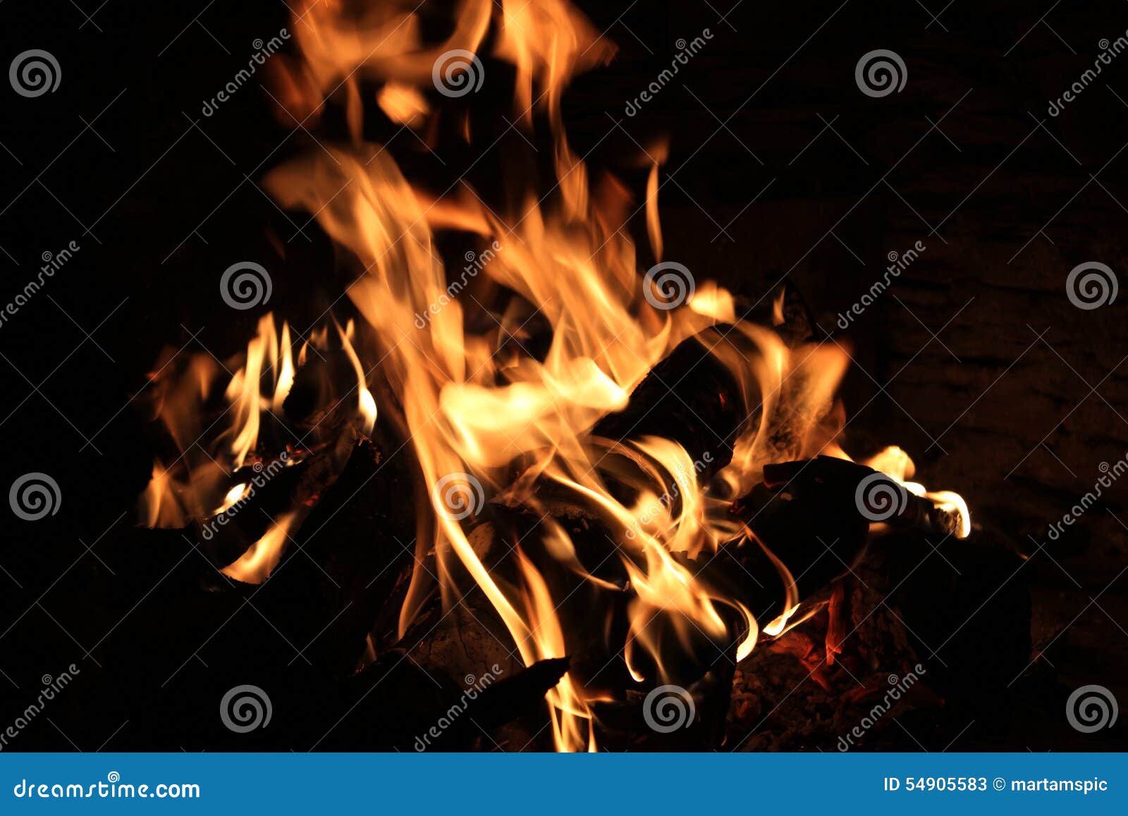Warm fireplace stock image. Image of warm, fire, flames - 54905583