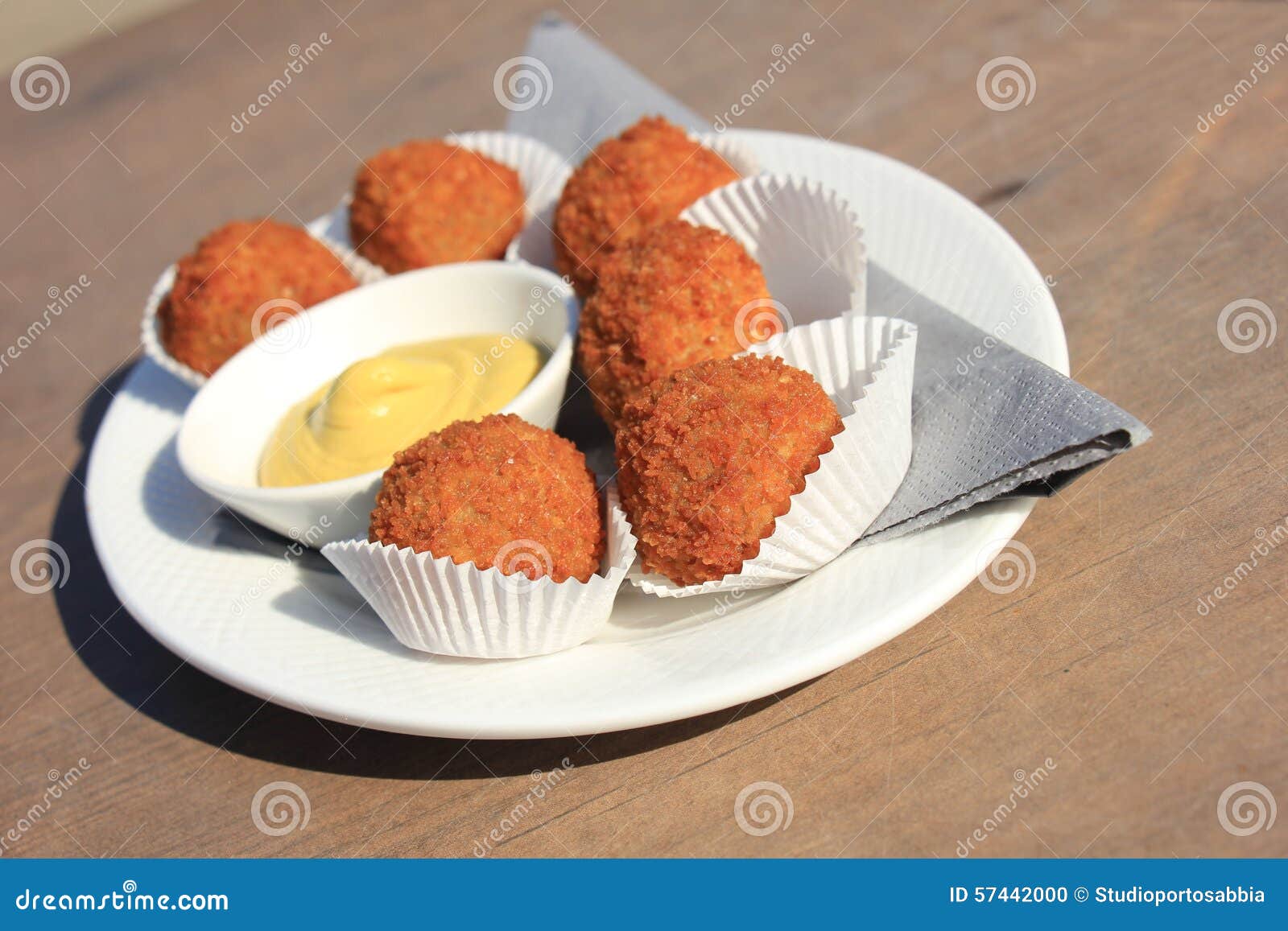 Warm fried snacks stock photo. Image of appetizers, appetizer - 57442000