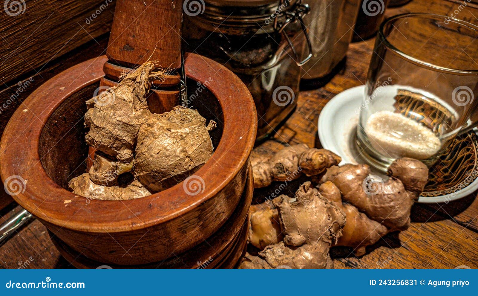 Warm Ginger Drink for the Body Stock Image - Image of dish, breakfast ...